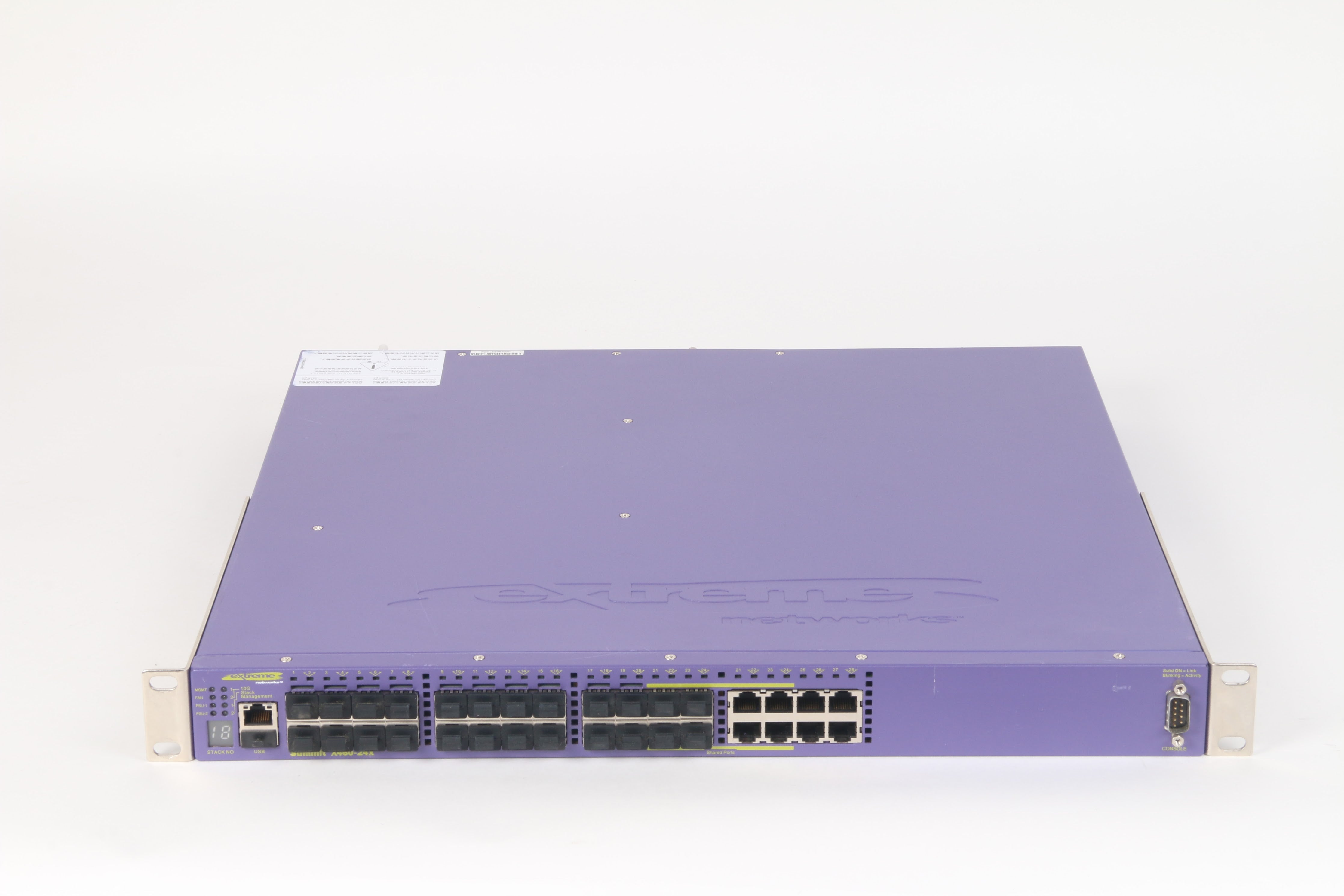 Extreme Networks Summit X460-24x 24-Port Managed Switch - Edge - 1 PSU ...