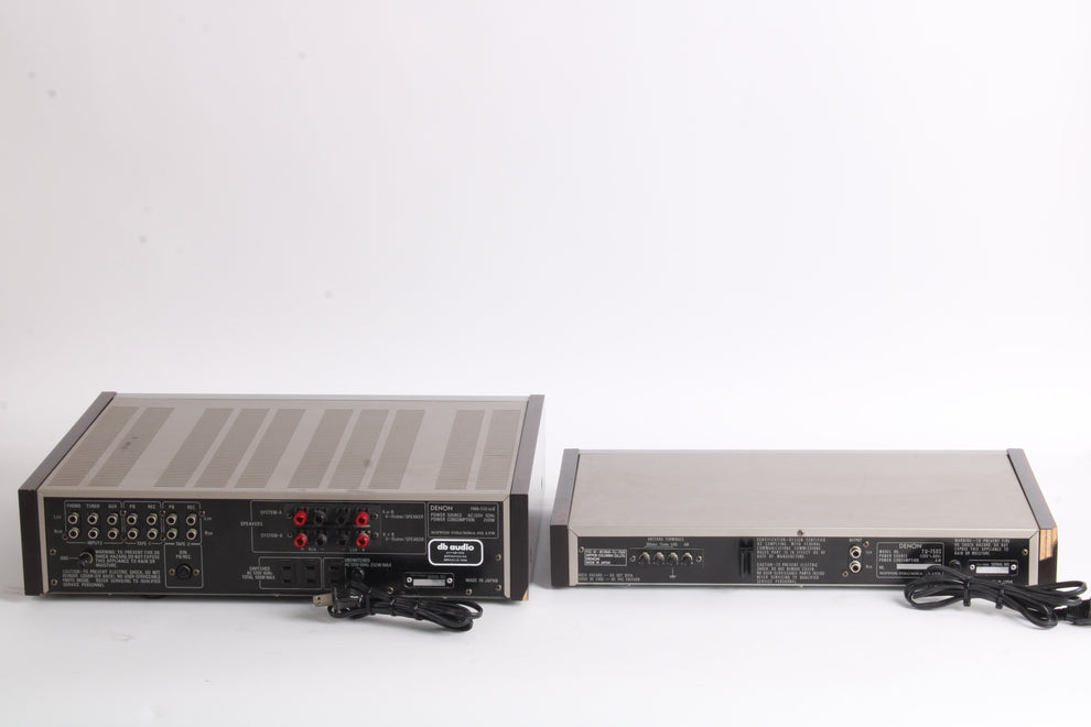Denon PMA-530 Receiver and TU-750S Tuner - Fair Condition – NTC Tech