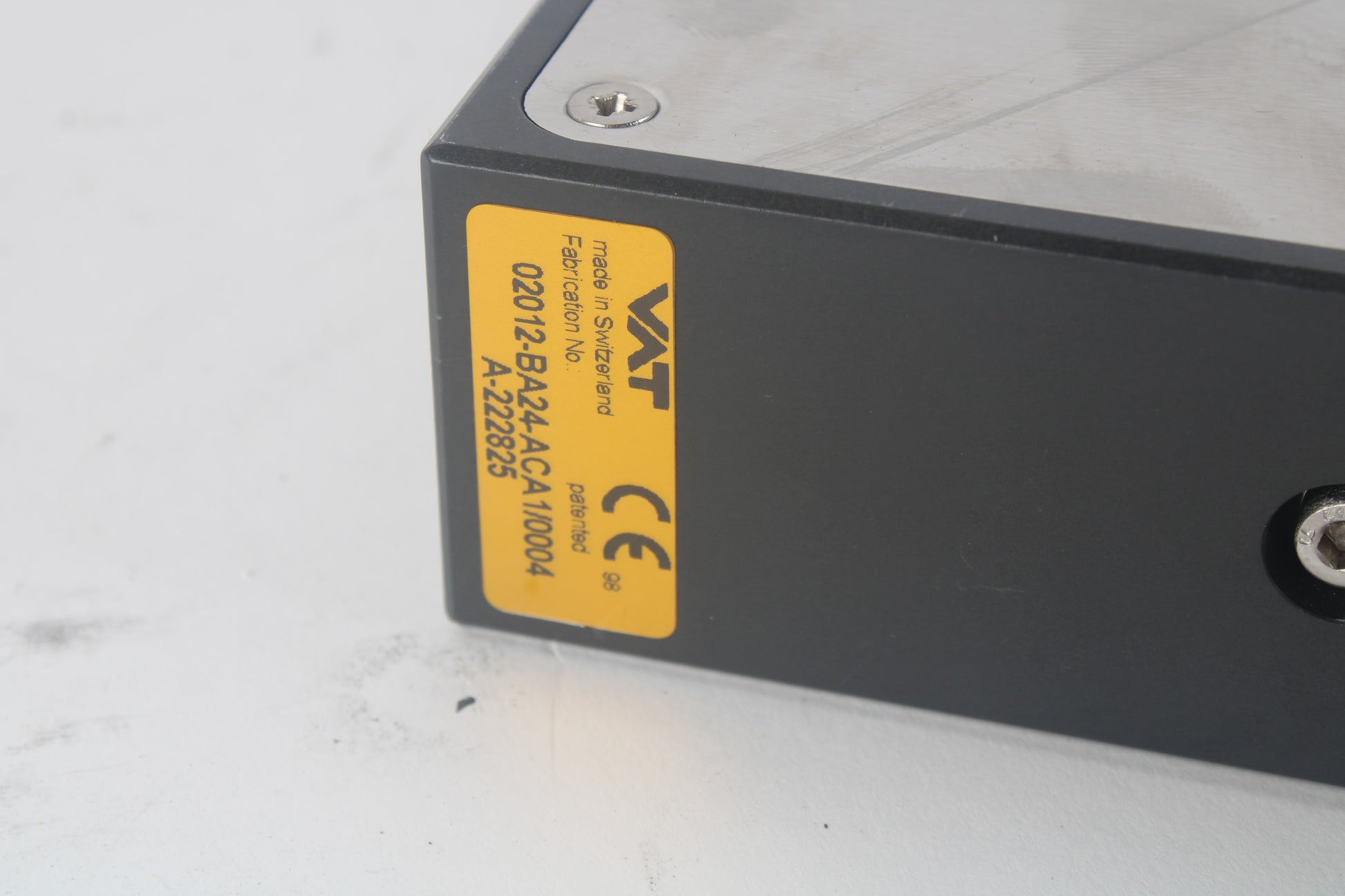 VAT 02012-BA24-ACA Valve Vacuum Gate – NTC Tech