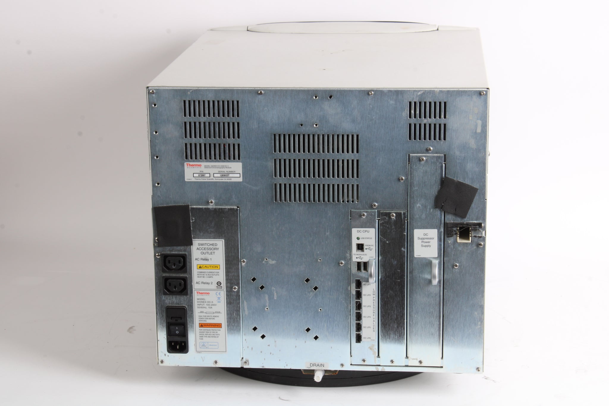 Thermo Scientific Dionex ICS-5000 DC-5 Ion Chromatography HPIC System ...