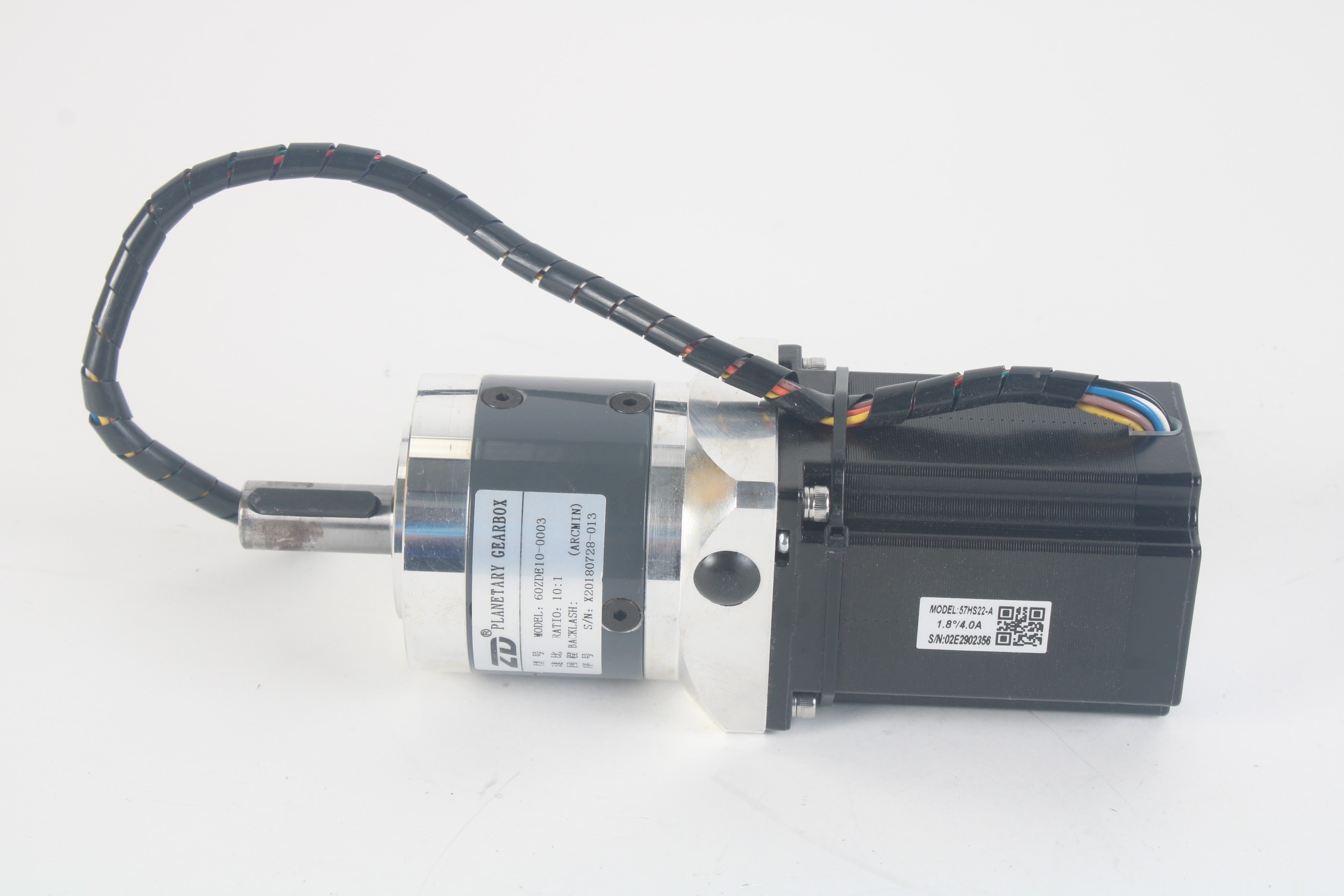 Leadshine 57HS22-A Stepper Motor W/ ZD Planetary Gearbox 60DE10-0003 R ...