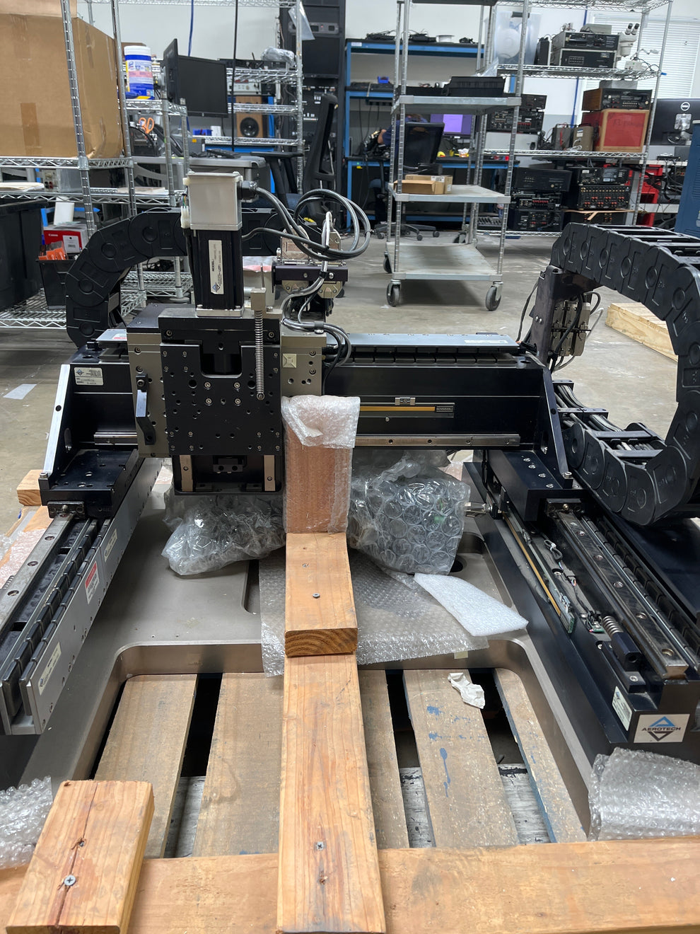 Aerotech AGS10290-240 Linear Double Drive Gantry Platform – NTC Tech
