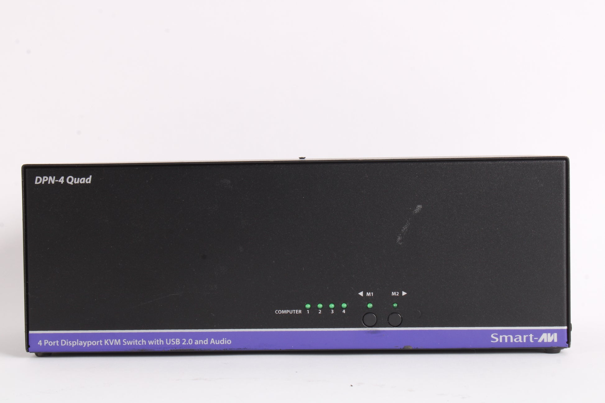 SmartAVI DPN-4 QUAD 4-Port Display Port KVM Switch w/ USB 2.0 and Audi – NTC Tech