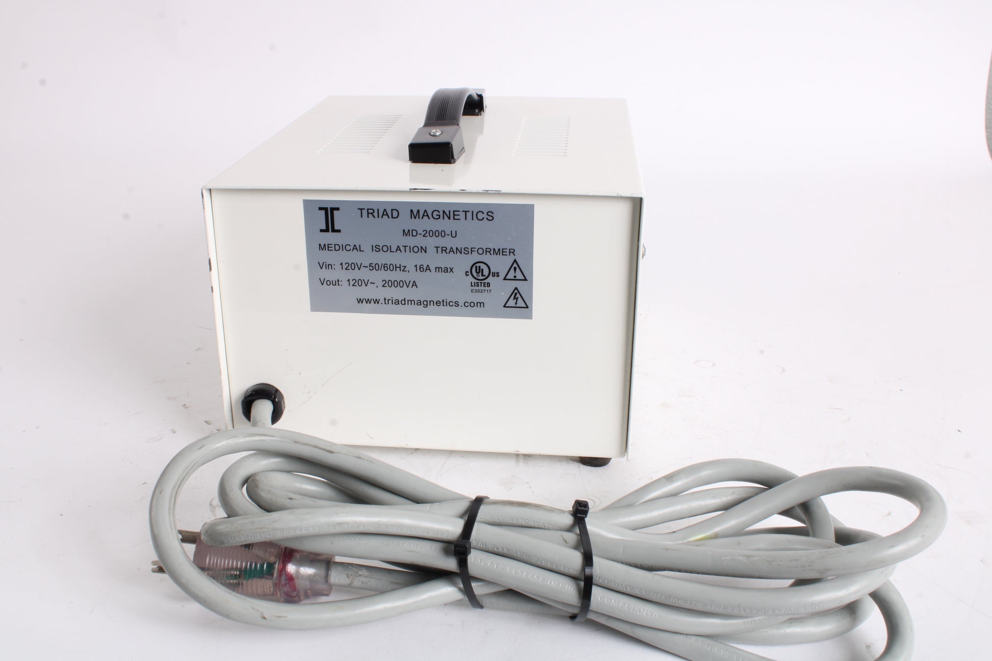 Triad Magnetics MD-2000-U Medical Isolation Transformer – NTC Tech