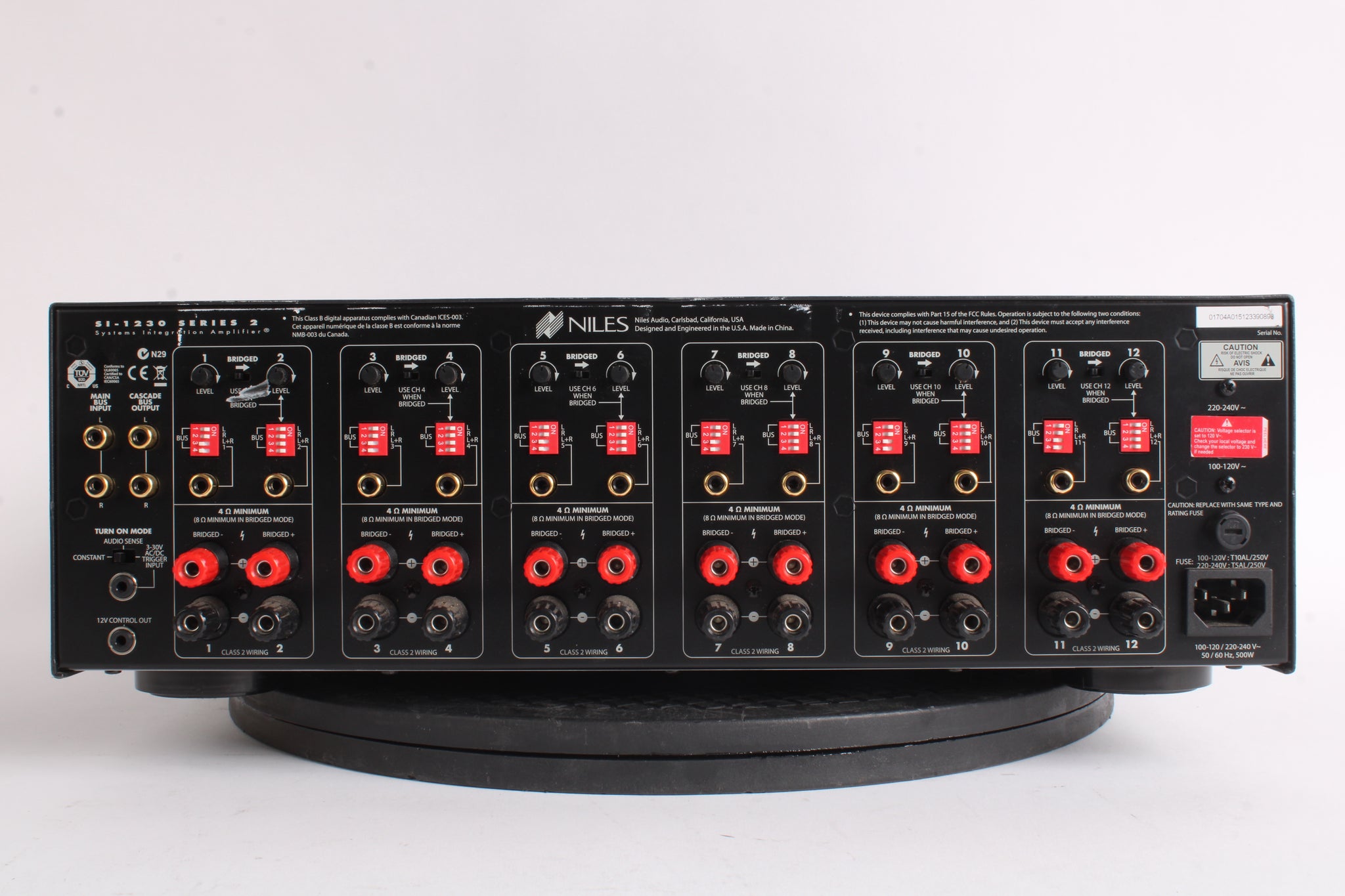 NIles SI-1230 Systems Integration Amplifier – NTC Tech