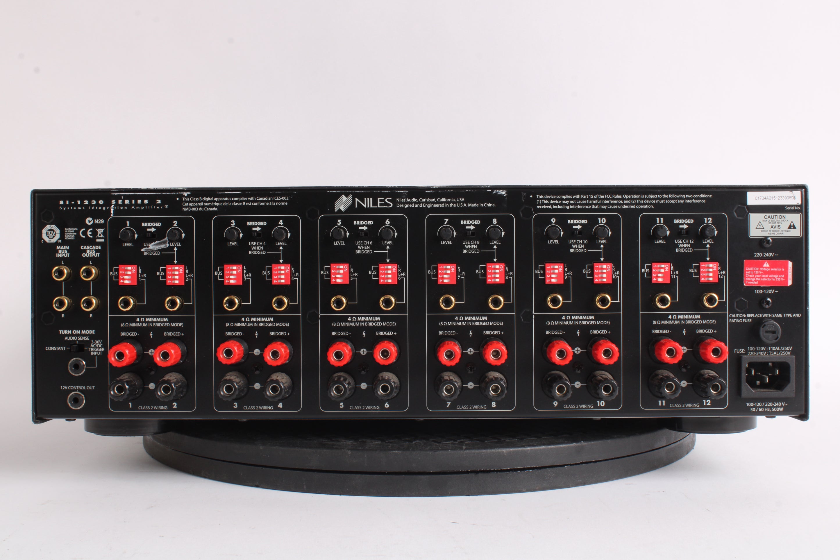 NIles SI-1230 Systems Integration Amplifier – NTC Tech