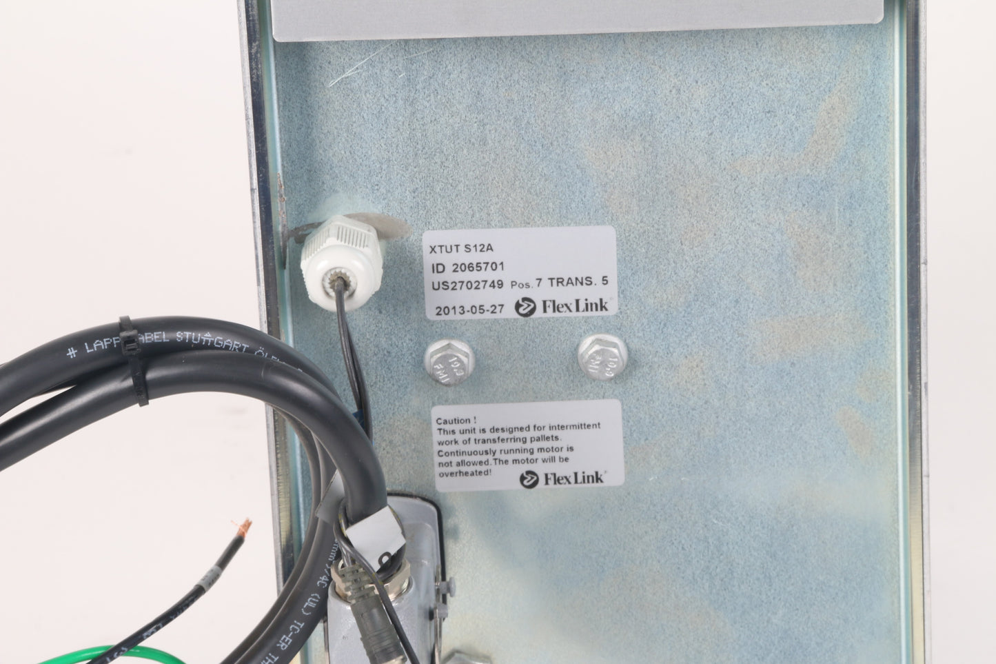 FlexLink XTUT S12A Transfer Module W/ XTPA MC35 Damper – NTC Tech