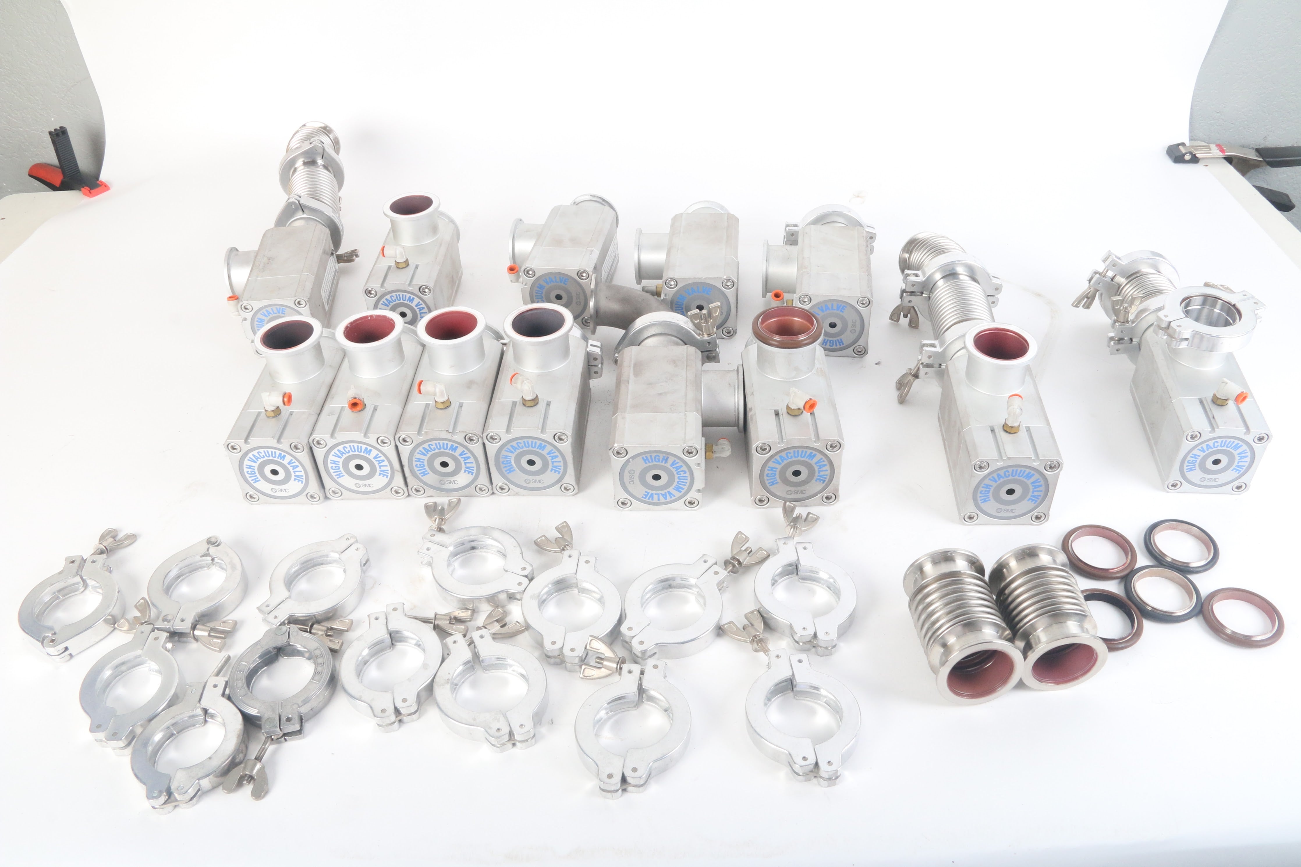 SMC High Vacuum Valve Lot of 13 – NTC Tech