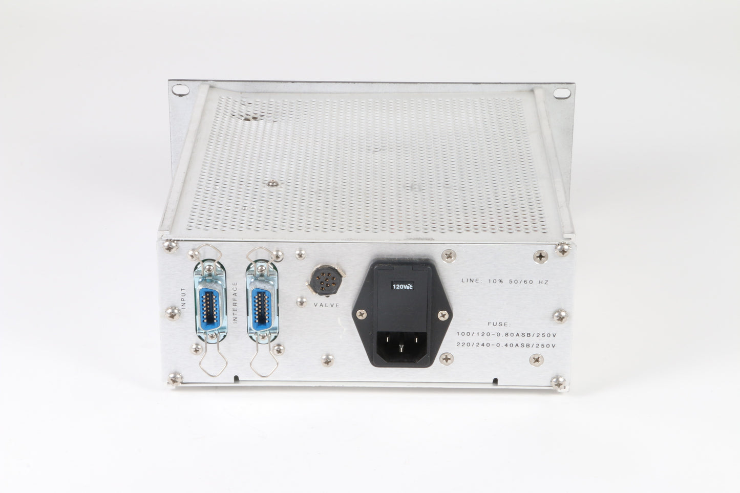 MKS 244C-11657 Type 244 MSO-3 Pressure / Flow Controller - Fair Condit ...
