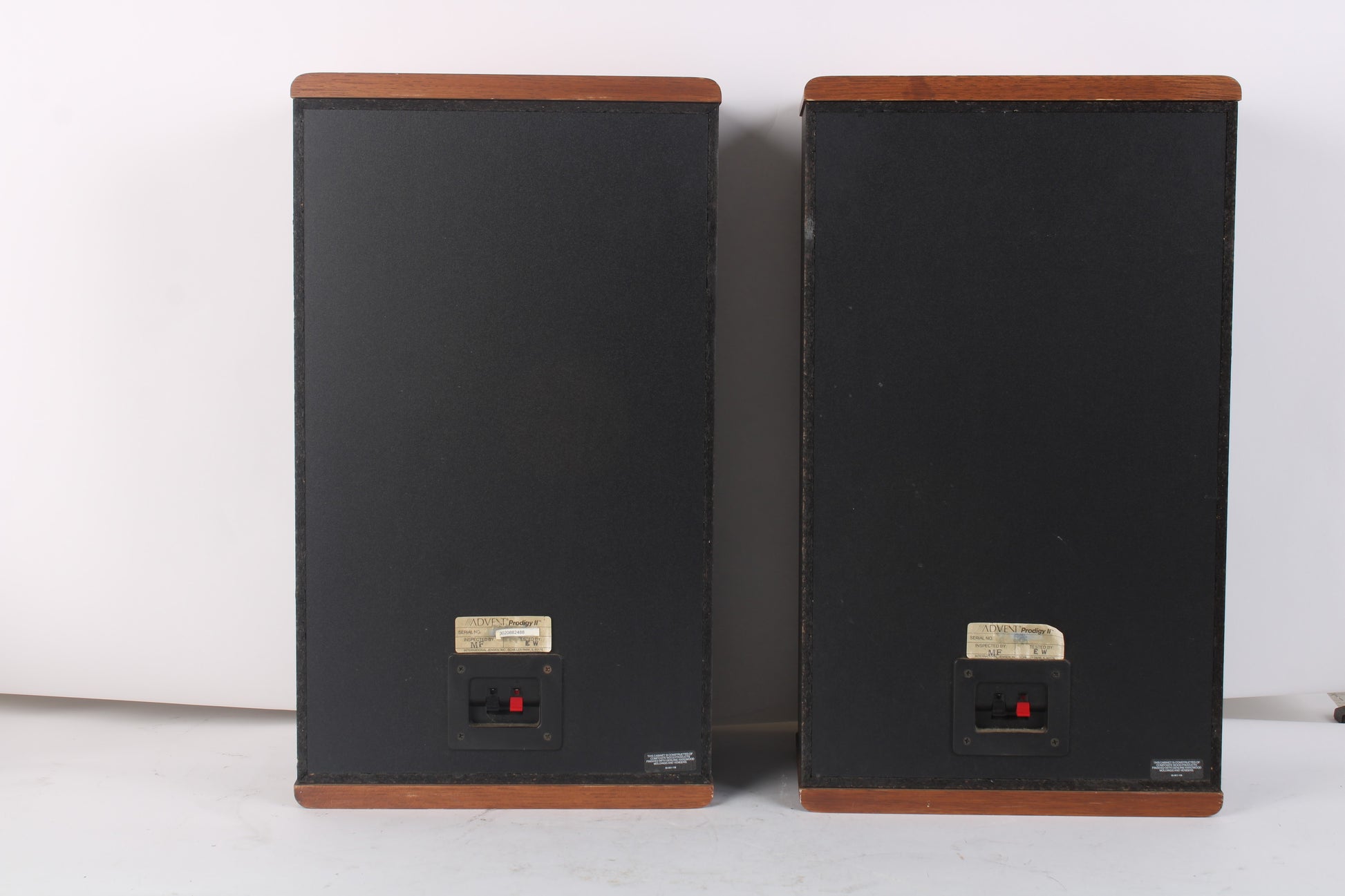 Advent Prodigy II Floor Bookshelf Speaker Pair - Fair Condition – NTC Tech