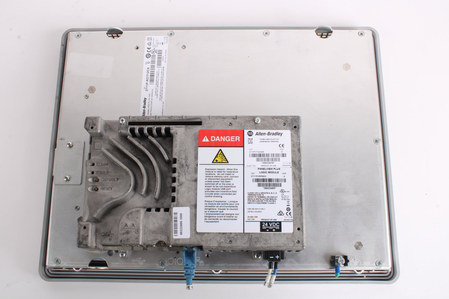 Allen Bradley 2711P-T12C4D8 Panel view Plus 1250 Assembled Terminal Se ...