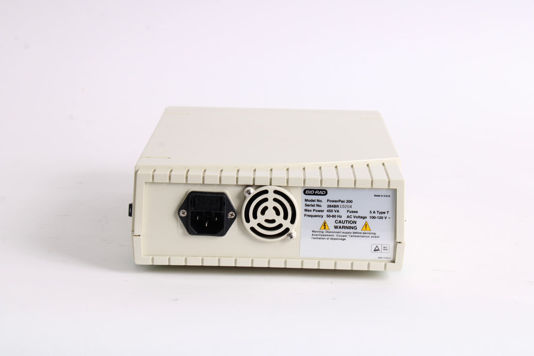 Bio-Rad PowerPac 200 Electrophoresis Power Supply – NTC Tech
