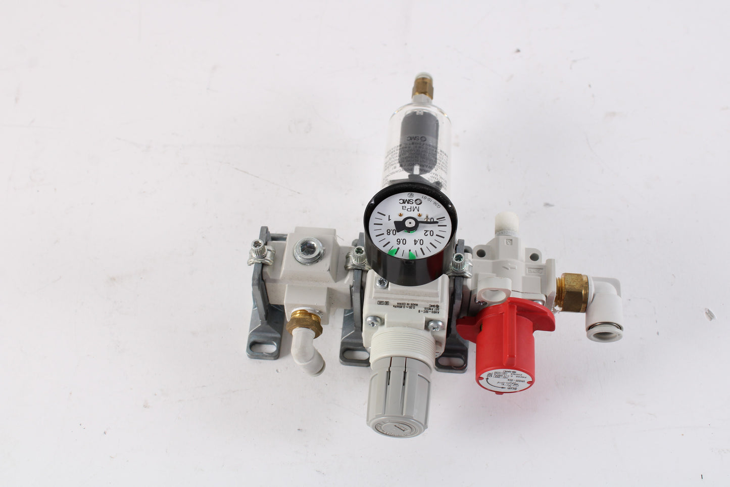 SMC AW20-02C-B Filter Regulator W/ Gauge – NTC Tech