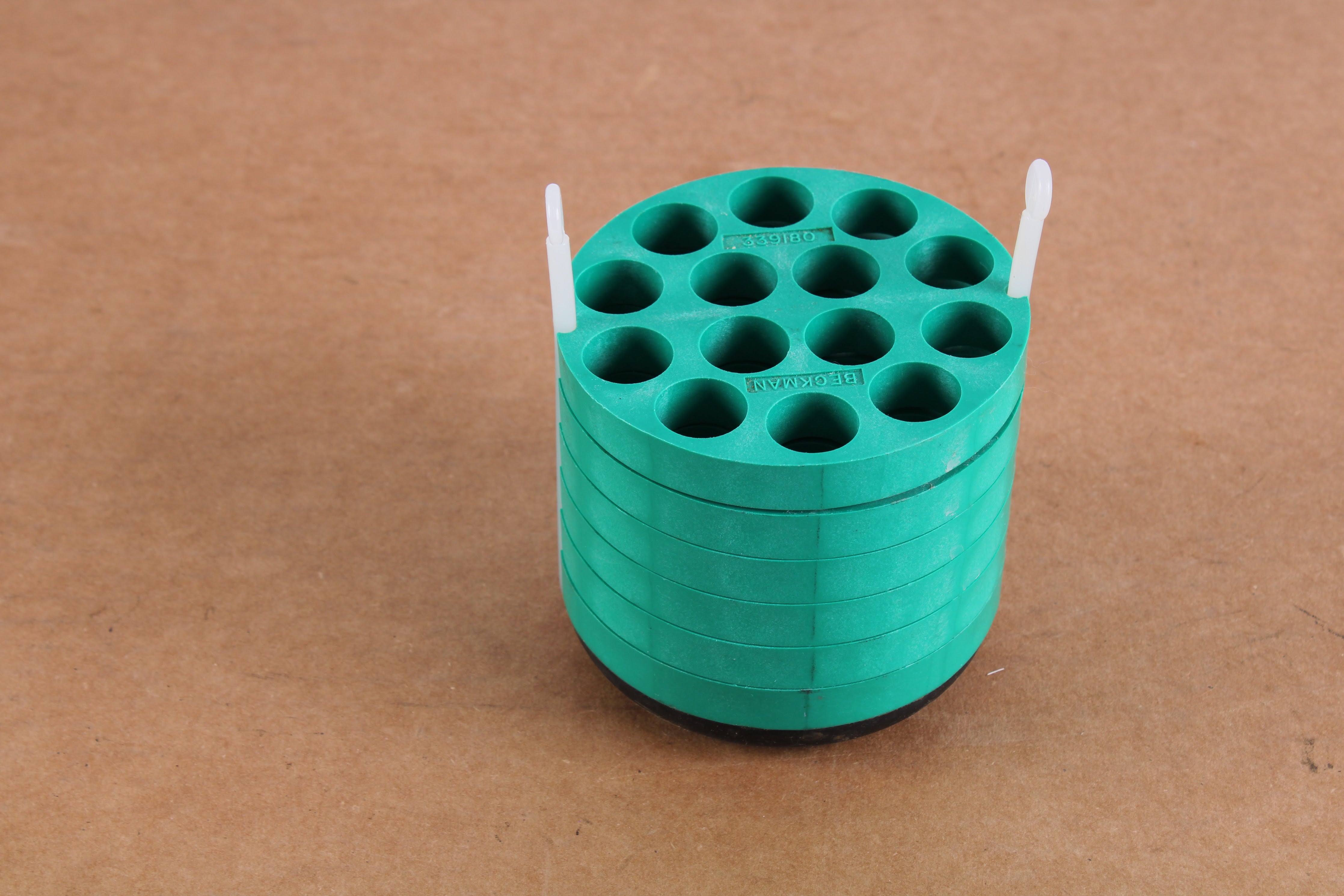 Beckman 339180 Centrifuge Swing Rotor Adapter (Quantity 6) 18mm 4" Dia ...