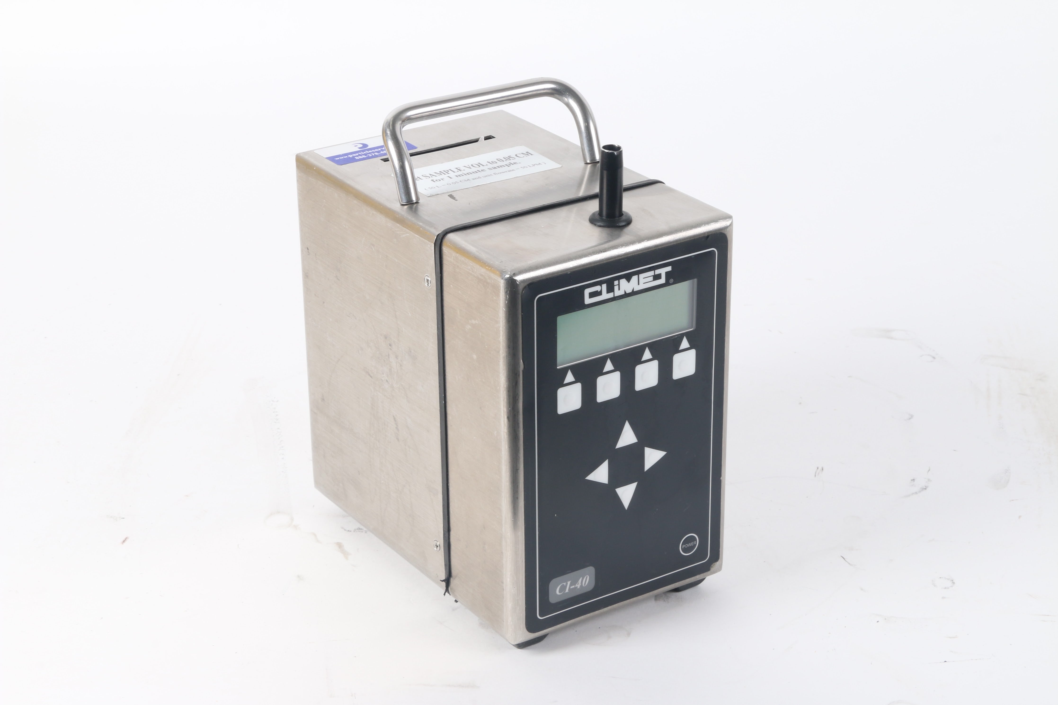 Climet CI-40 Compact Particle Counter 2-Channel 50 LPM CI-40-2-0-1 - A ...