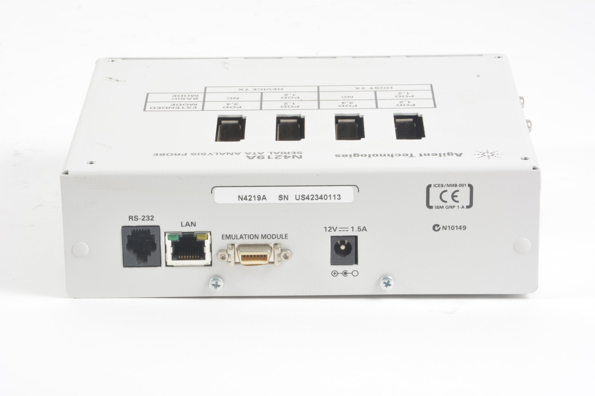 HP Agilent Keysight N4219A Serial ATA Analysis Probe for 1670x Series ...