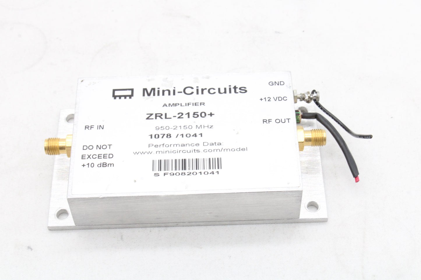 Mini-Circuits ZRL-2150+ 950-2150 MHz Low Noise Amplifier – NTC Tech