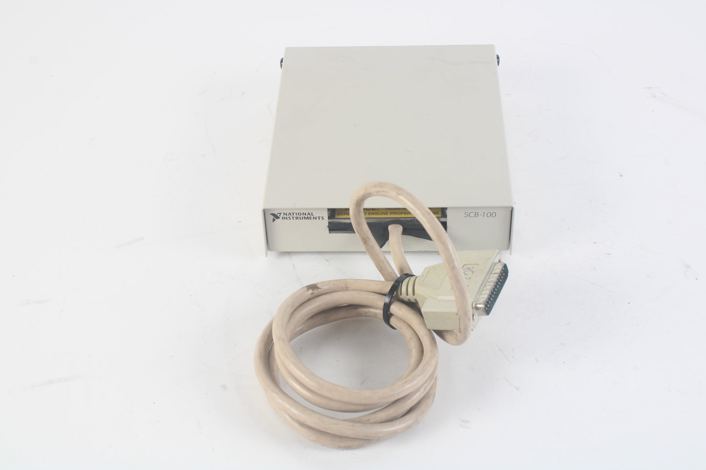 National Instruments SCB-100 Shielded I/O Connector Block W/ 185095C-0 ...