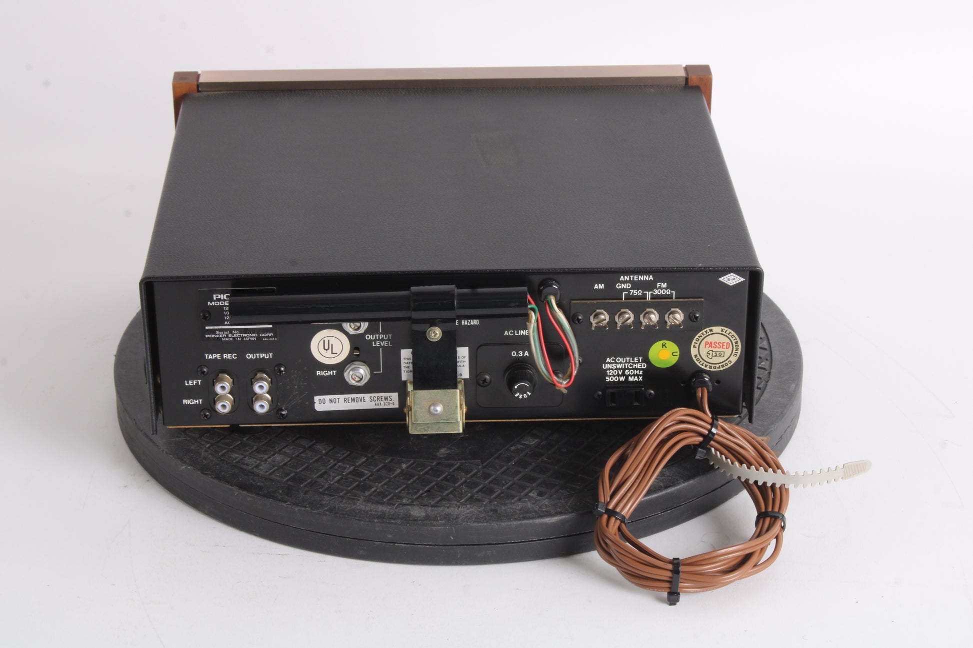 Pioneer TX-500A Vintage Solid State AM / FM Stereo Tuner - Fair Condit – NTC Tech