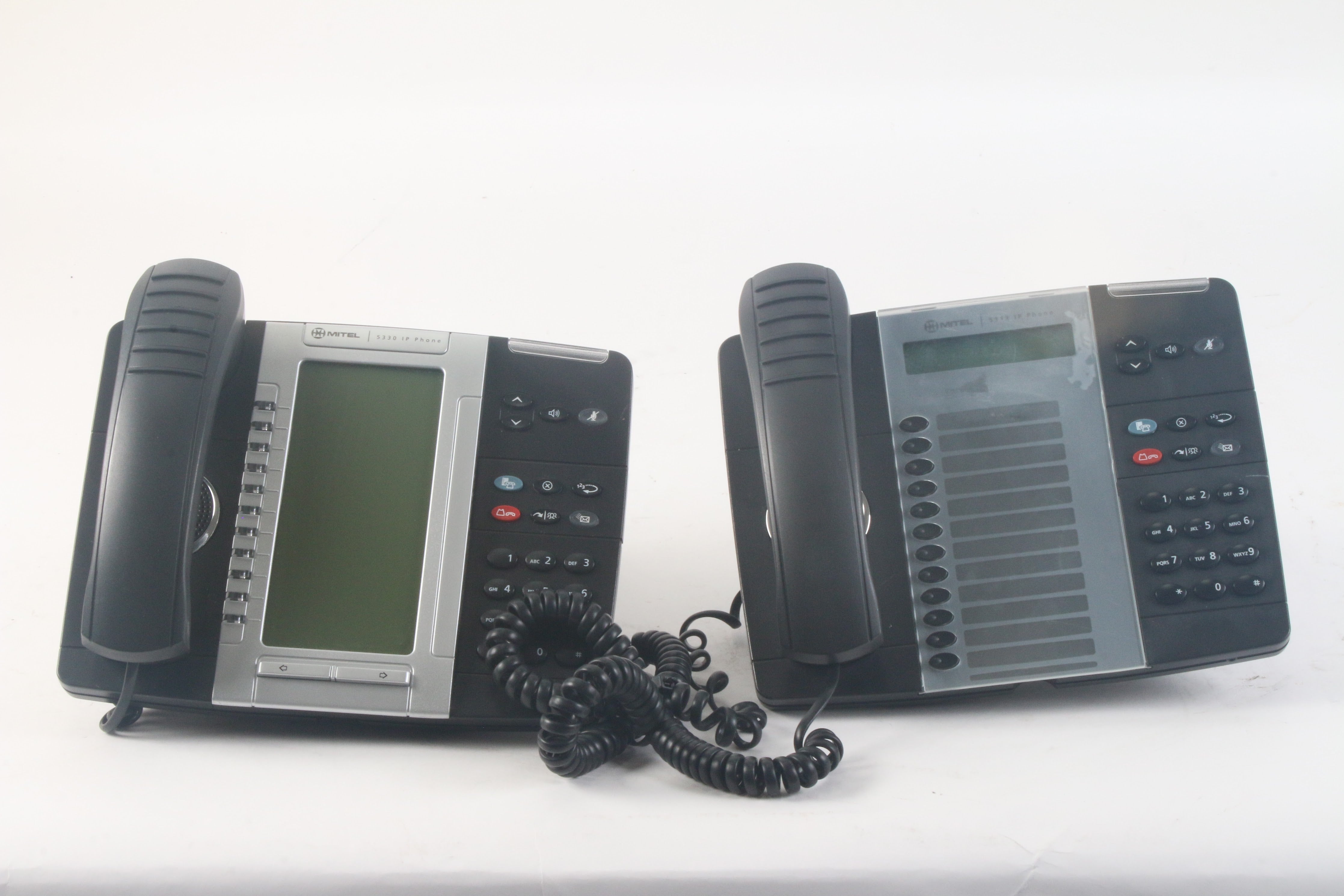 Mitel 5312 and 5330 IP Desktop Business Phones Lot of 2 – NTC Tech