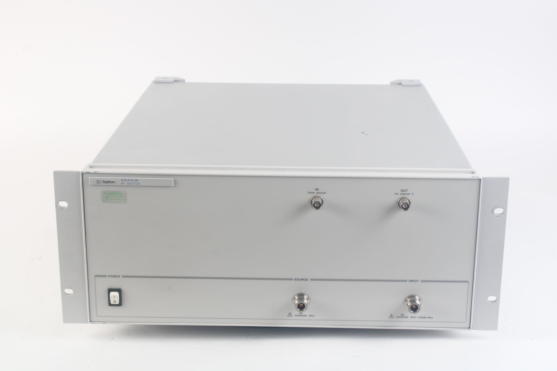 HP Agilent Keysight 89441A Vector Signal Analyzer DC to 2.65 GHz W/ Op ...