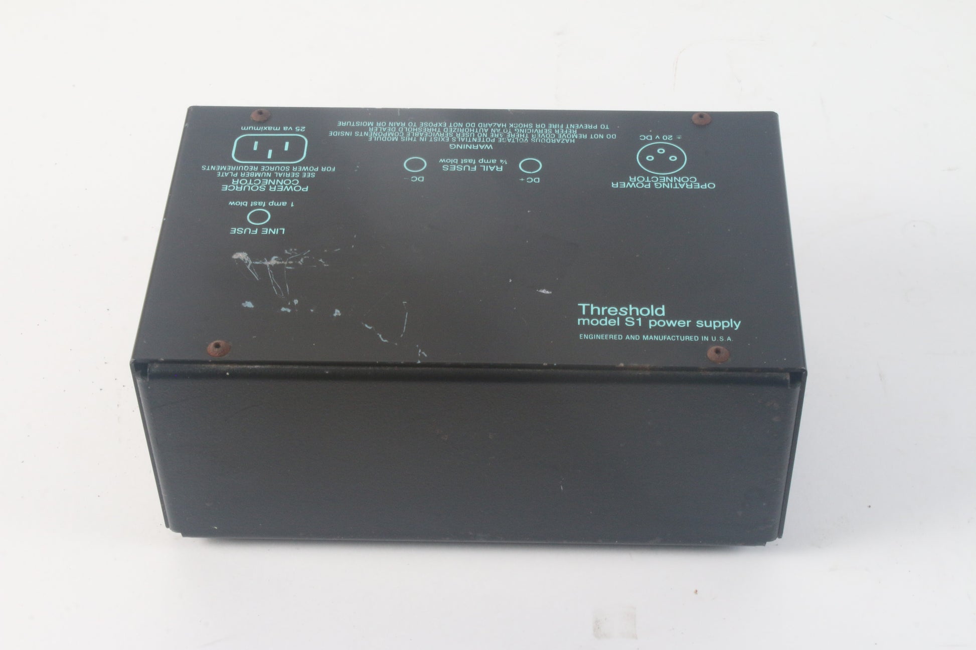 Threshold S1 Power Supply for SL10 Preamp – NTC Tech