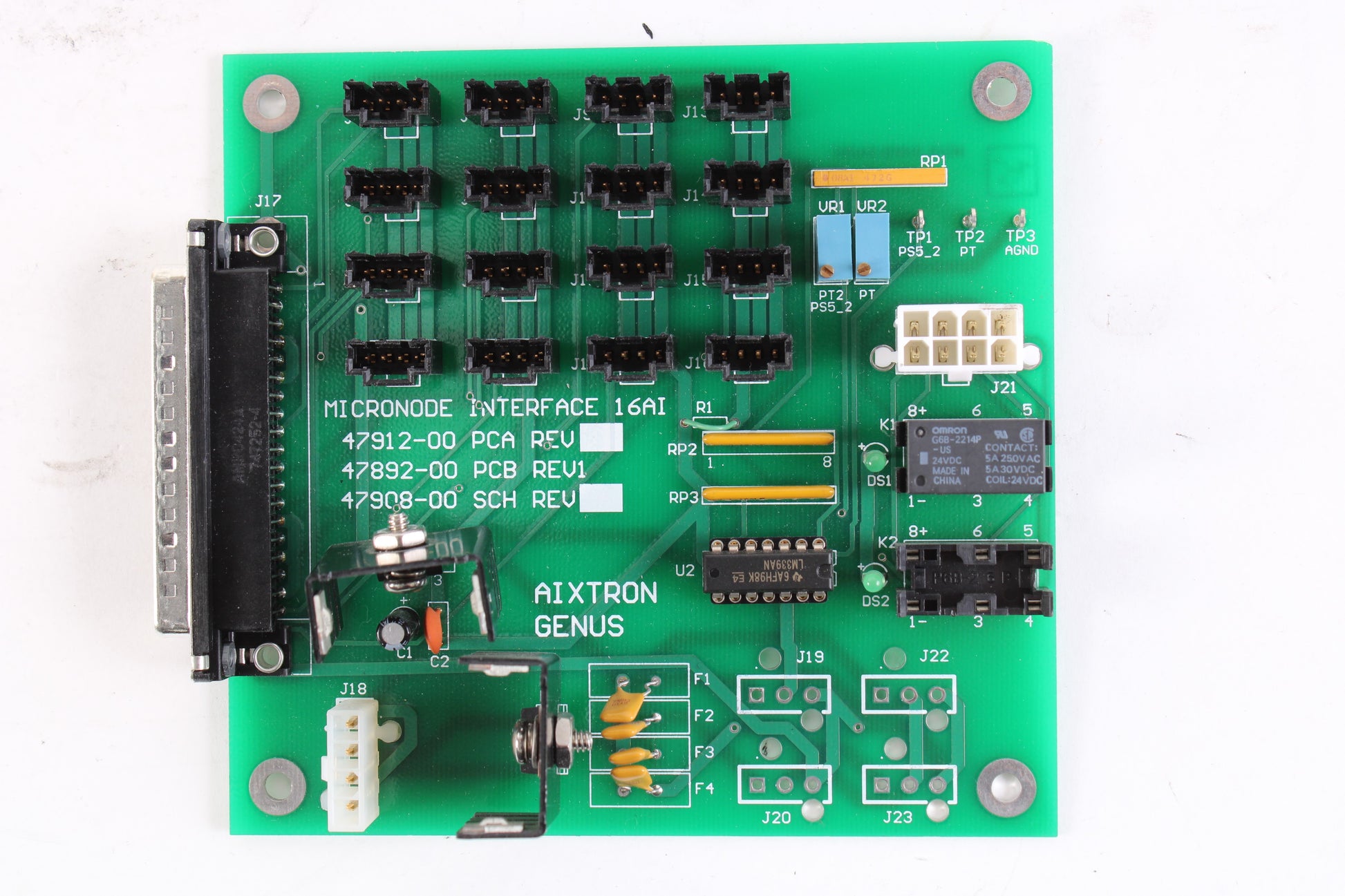 Aixtron 47912-00 PCA w/47892-00 PCB and 47908-00 SCH Interface – NTC Tech
