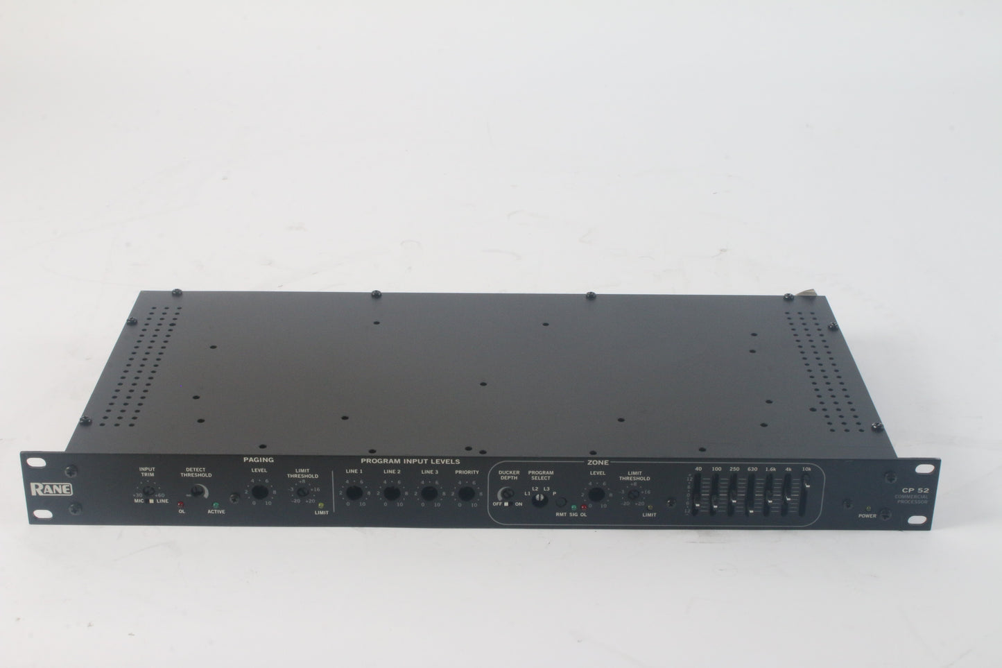 Rane CP 52 Program Input Levels Commercial Pre Amp / PreAmplifier - Pa ...