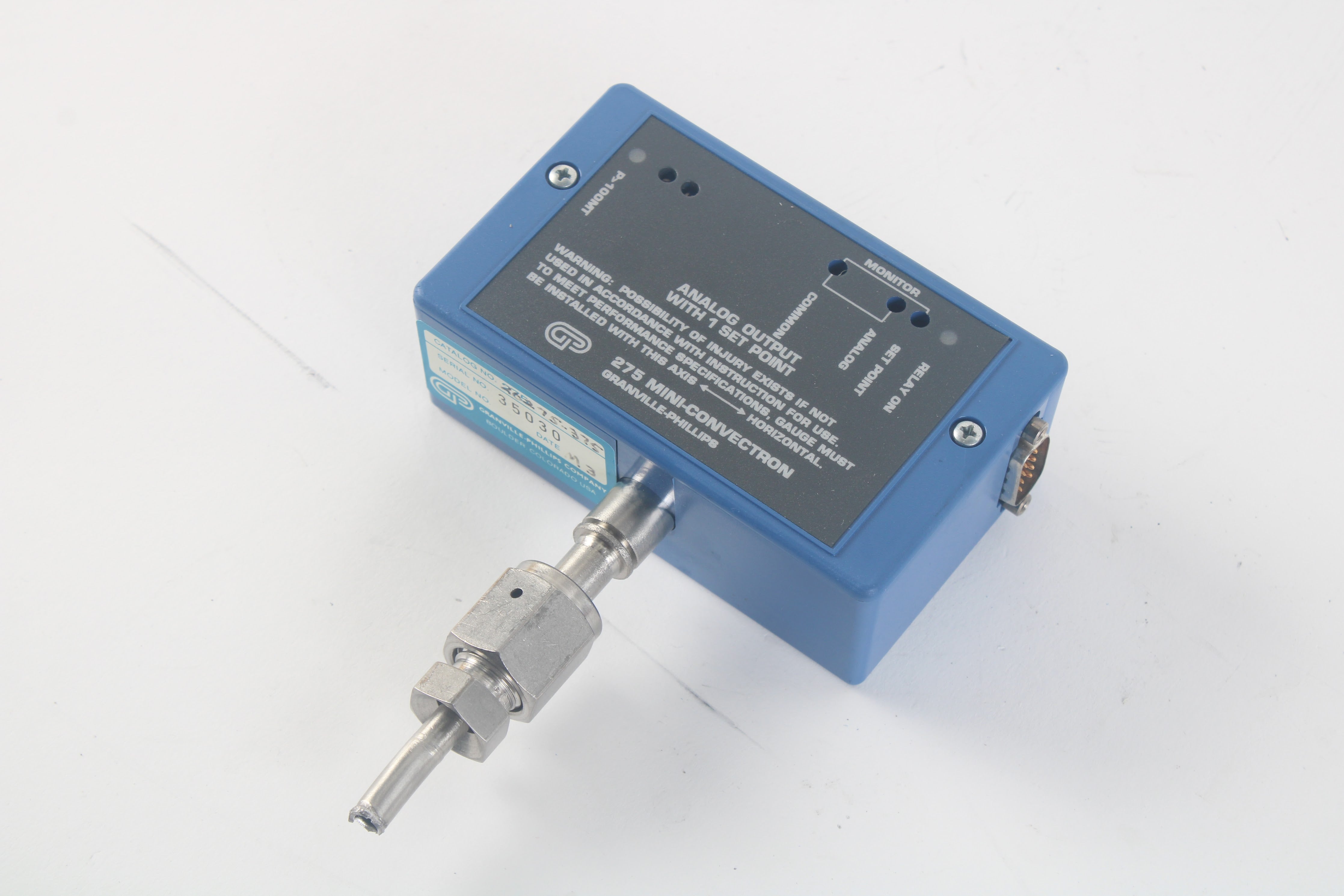 Granville Philips 20275-375 275 Mini Convectron Analog Output with 1 S ...