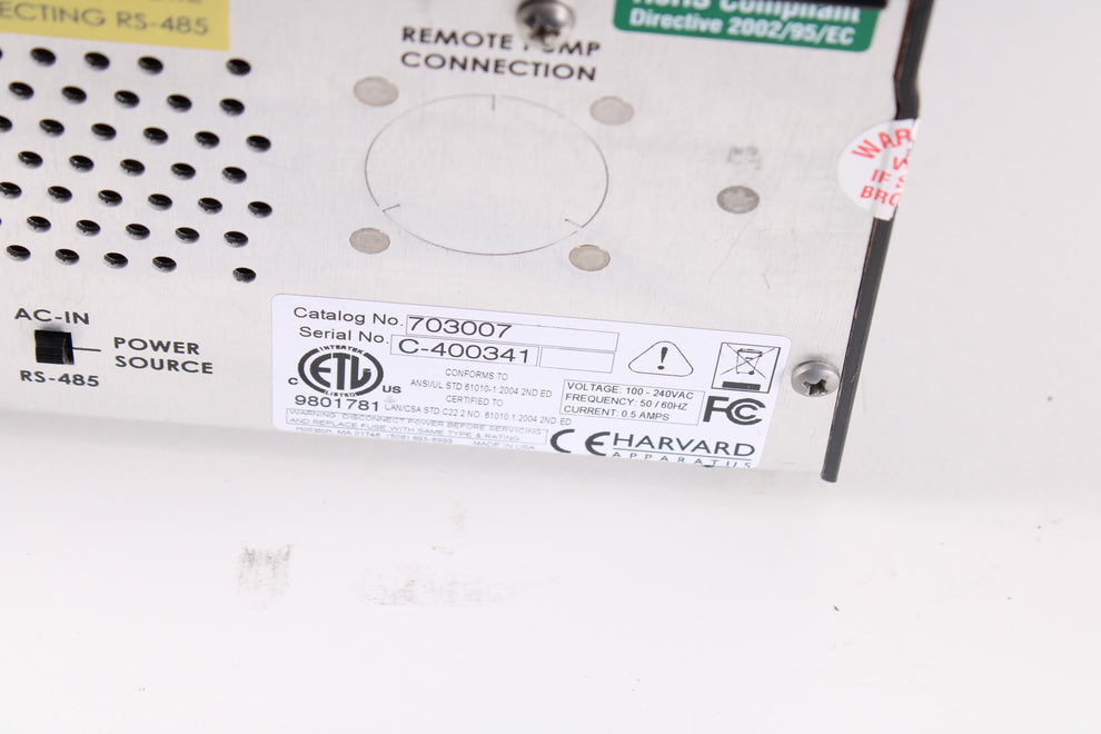 Harvard Apparatus 703007 PHD Ultra Programmable Syringe Pump – NTC Tech