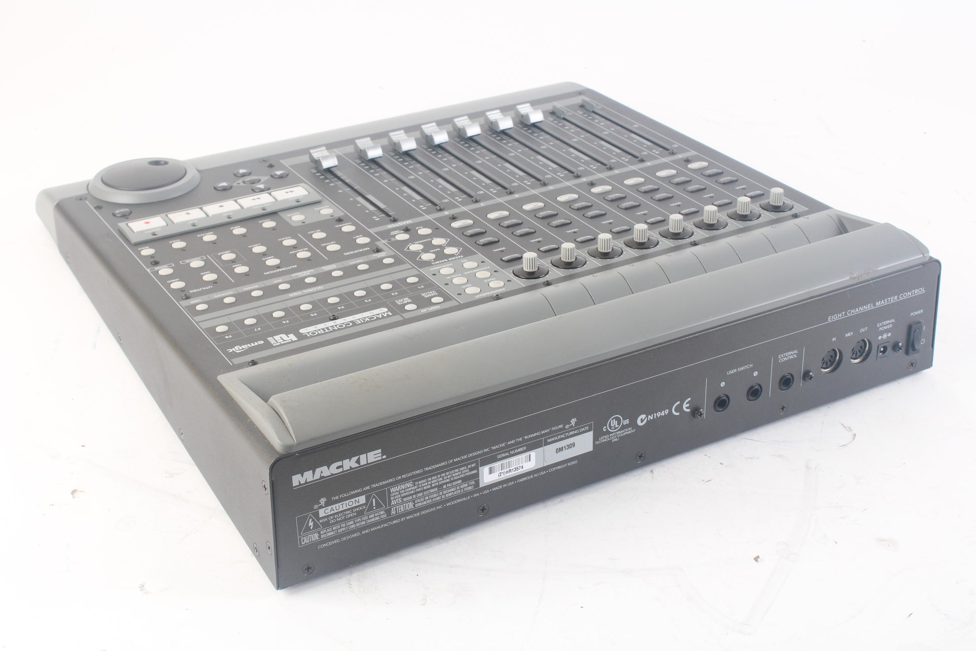 Mackie Control Universal 8-Channel DAW Master Control Surface Mixer – NTC Tech