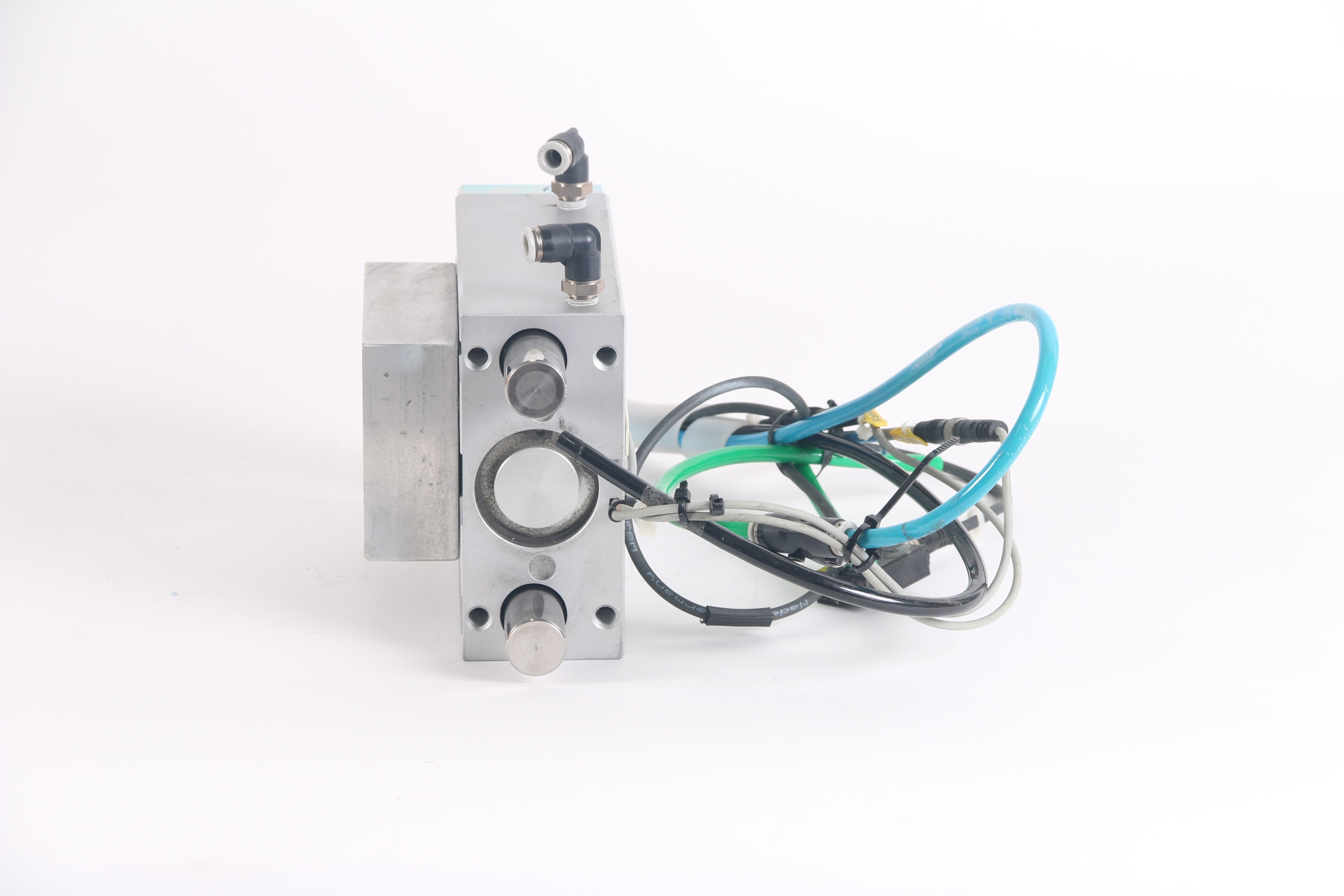 Festo DEM-40-100-PaGF Guided Cylinder W/ IFM 21CFR Laser Sensor and 15 ...