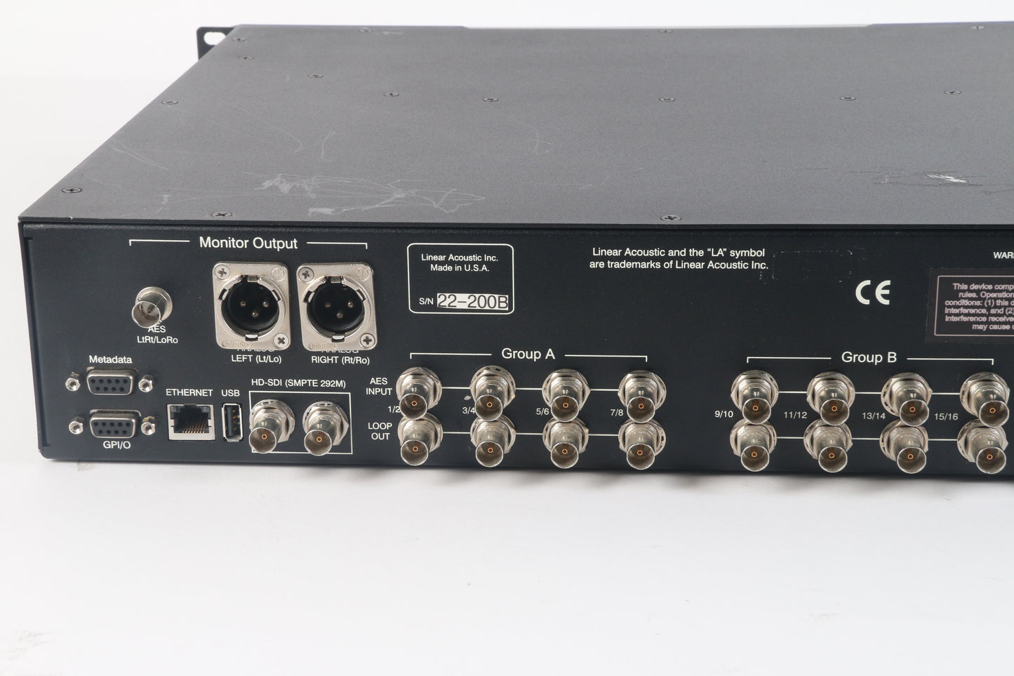 Linear Acoustic Lambda Digital Audio and Metadata Monitor – NTC Tech