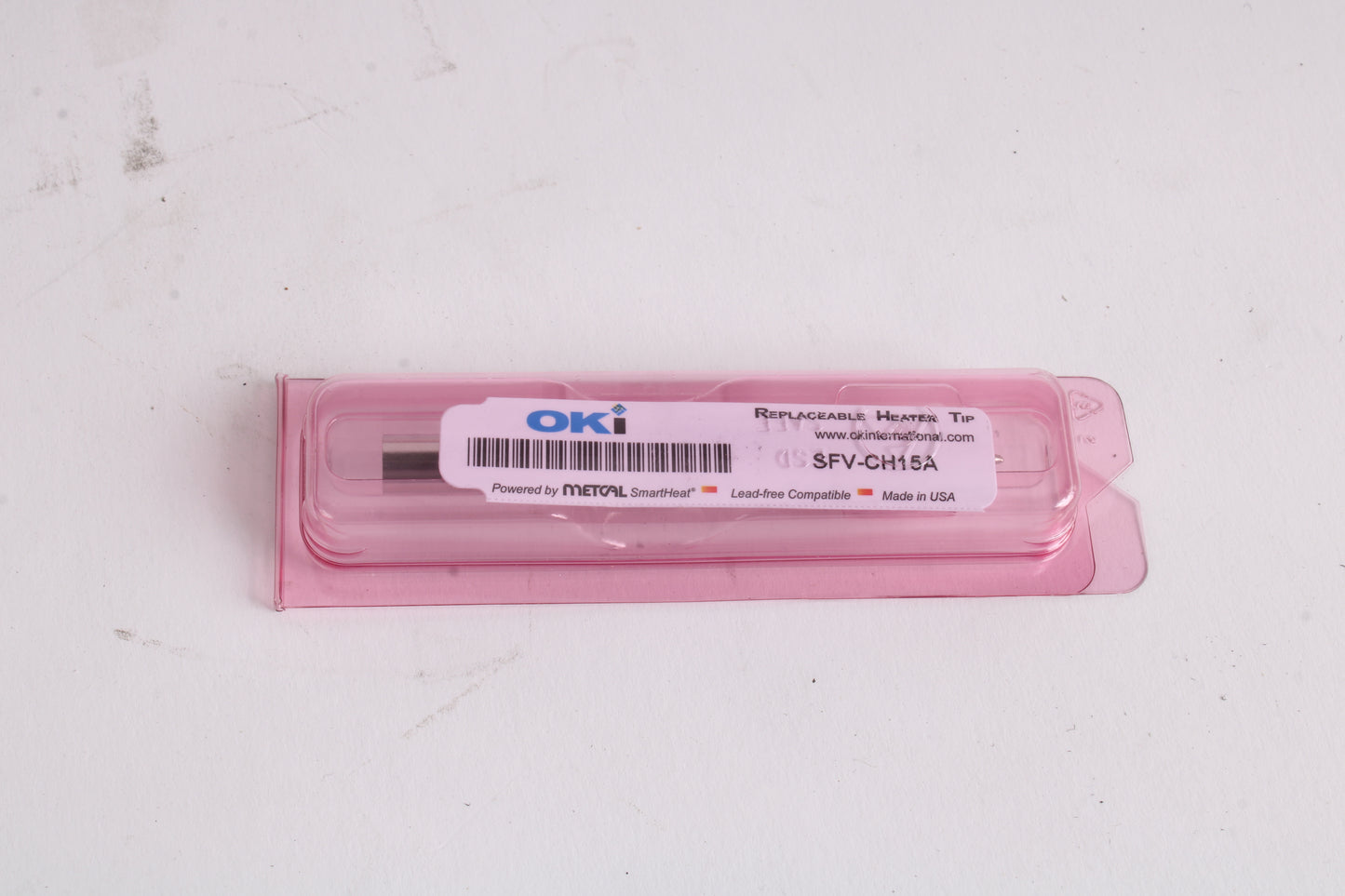 OKI Metcal SFV-CH15A Hand Soldering Tip Chisel 1.5mm Tip Size, 11.3mm ...