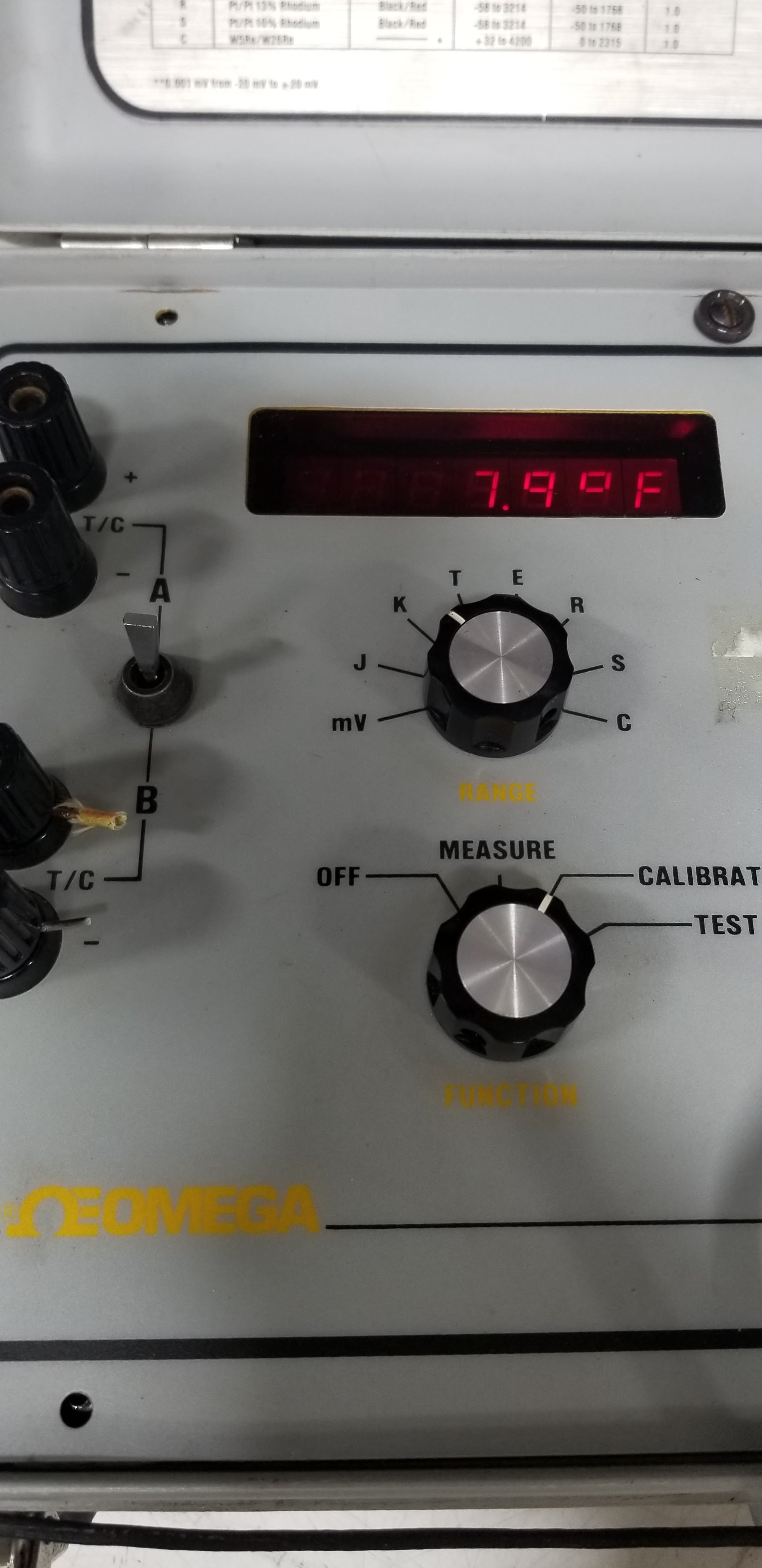 Omega OMNI-CAL-8A-110 Thermocouple/Temperature Calibrator – NTC Tech