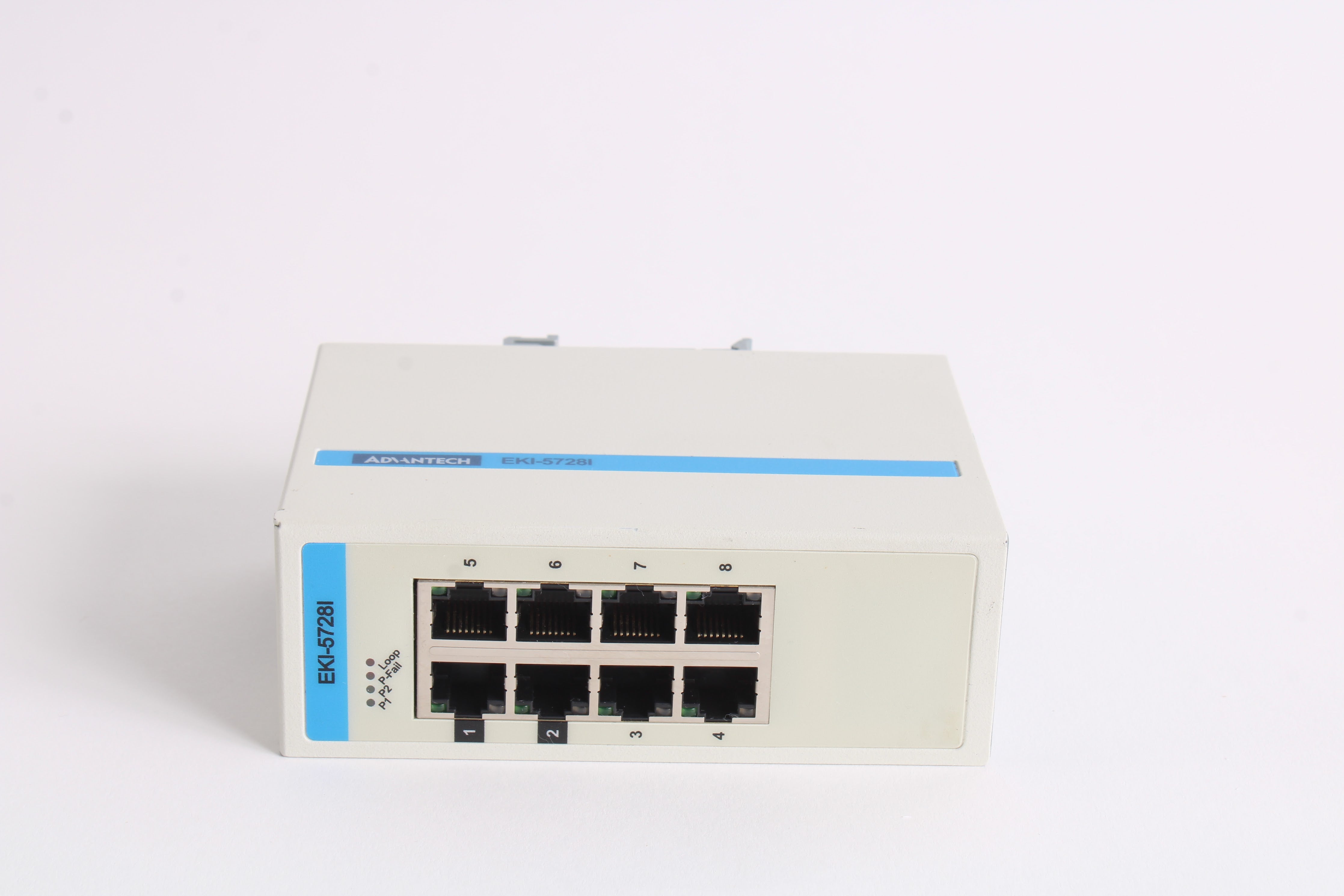 Advantech EKI-5728I 8-Port Gigabit Industrial Ethernet Switch – NTC Tech