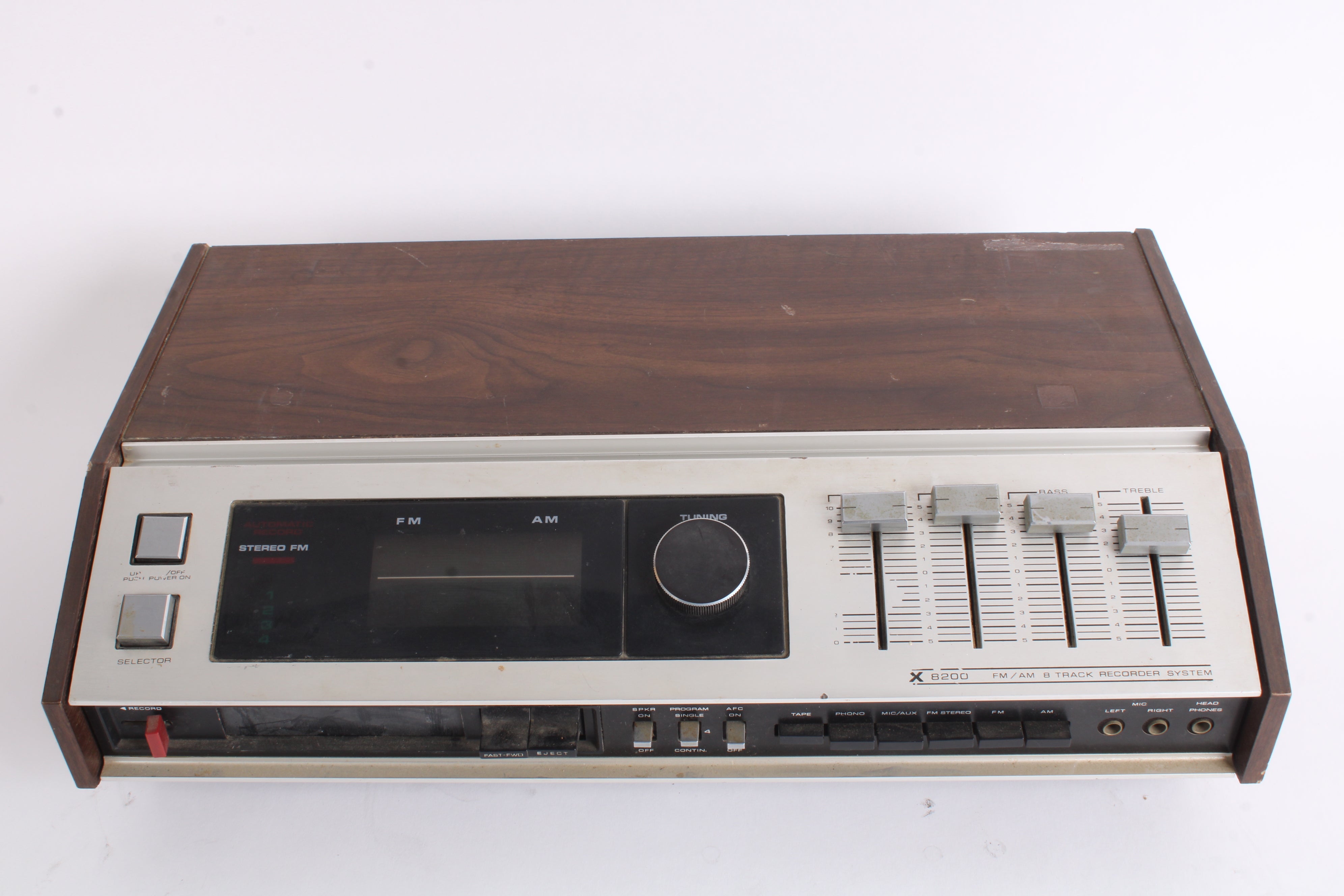 Ampex 8200 FM / AM 8 Track Recorder System - AS IS Parts or Repair ...