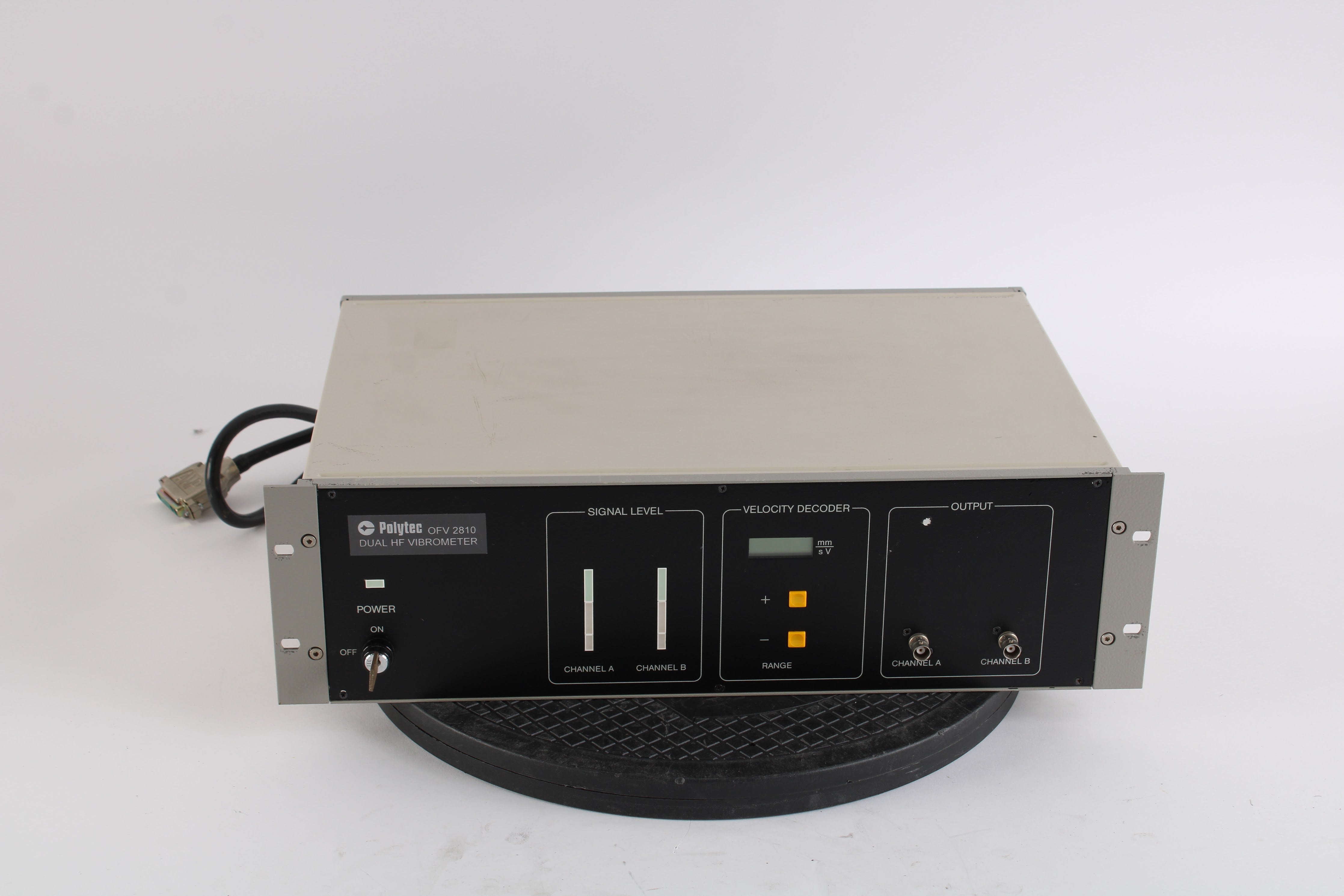 Polytec OFV2810 Dual HF Vibrometer With Interferometer Cable – NTC Tech