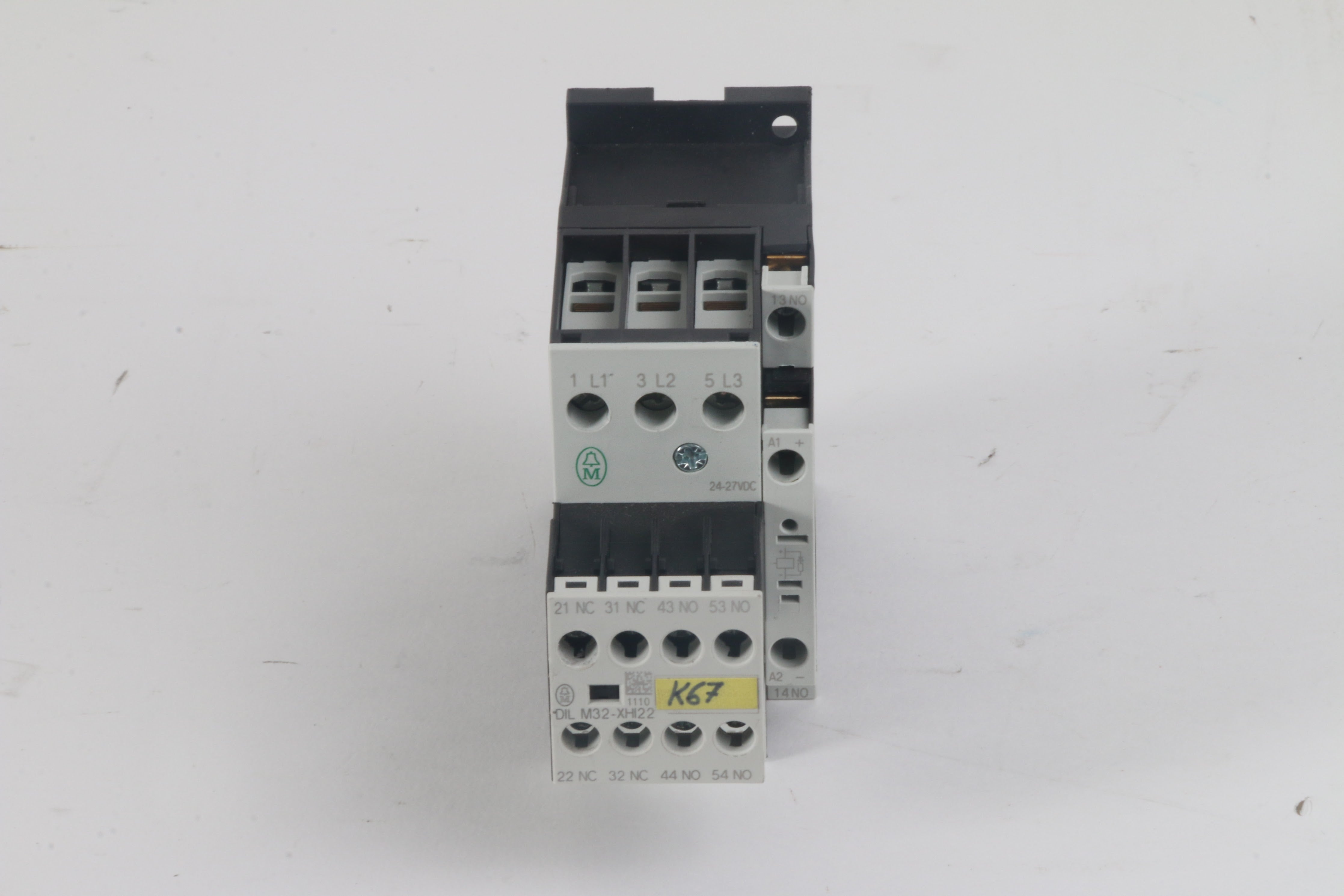 Moeller DIL M(C)17 Contactor W/ DIL M32-XHI22 Auxilliary – NTC Tech