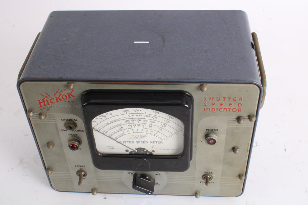 Hickok 166 Shutter Speed Indicator - Fair Condition – NTC Tech