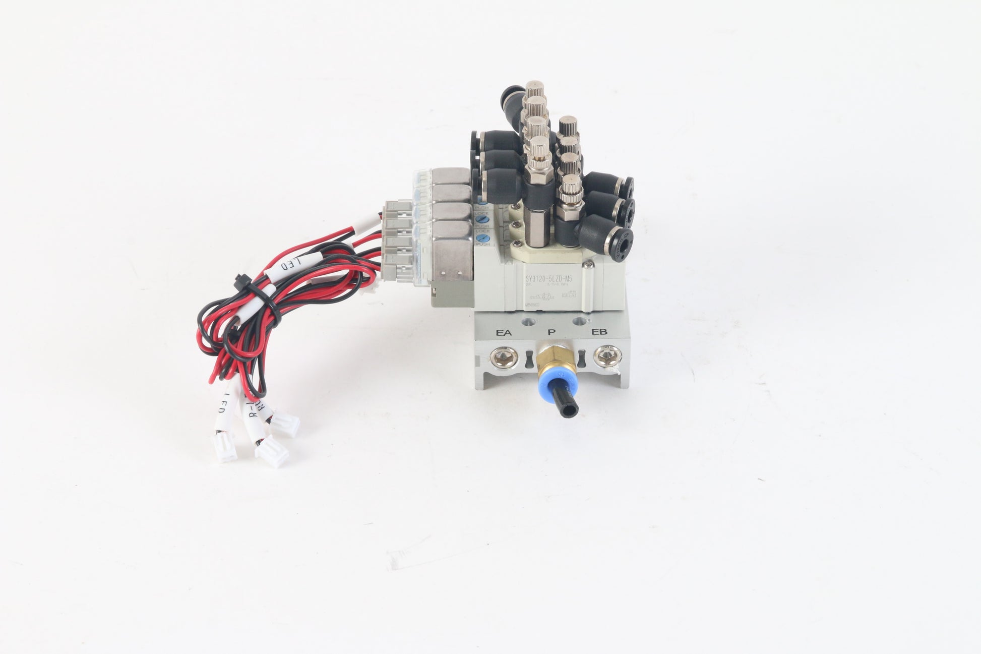 SMC SY3120-5LZE-M5 Solenoid Valve ( Set of 4 on Rail) – NTC Tech