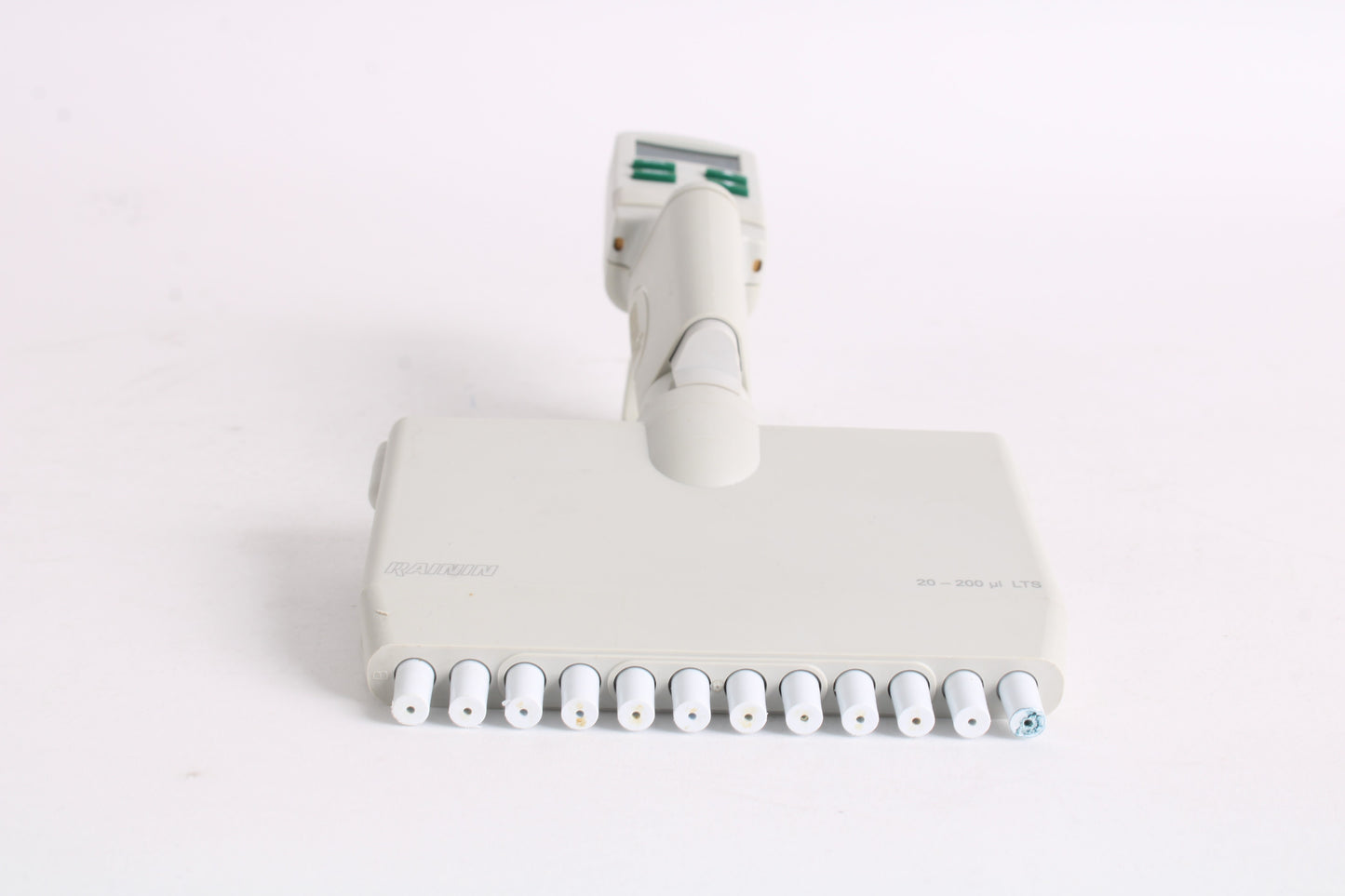 Rainin EDP3-Plus 20-200ul LTS 12-Channel Multichannel Electronic Pipet ...