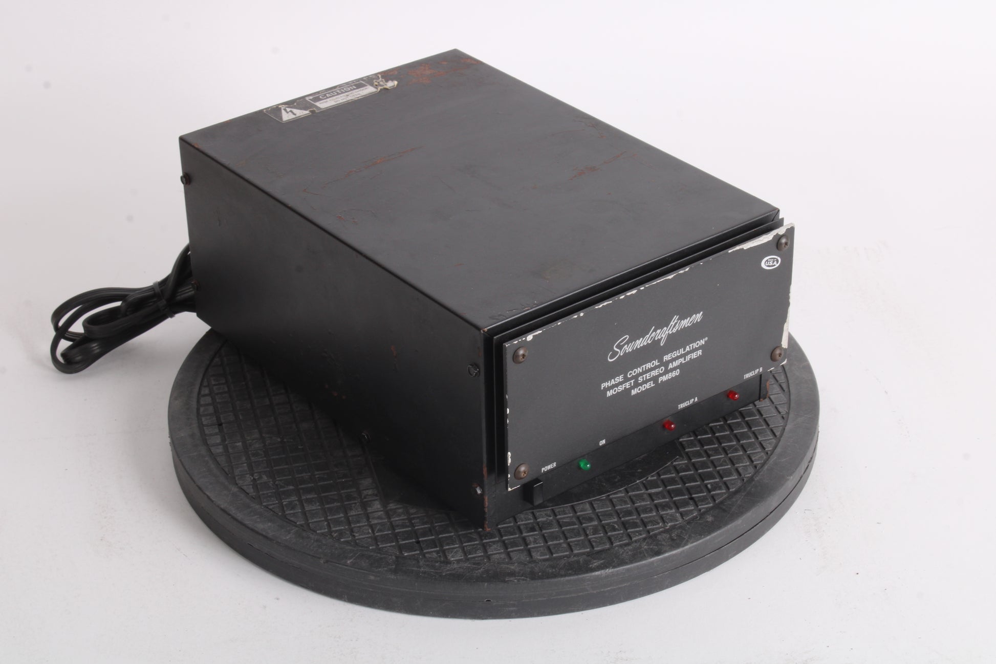 Soundcraftsmen PM860 Phase Control Regulation Mosfet Stereo Amplifier ...