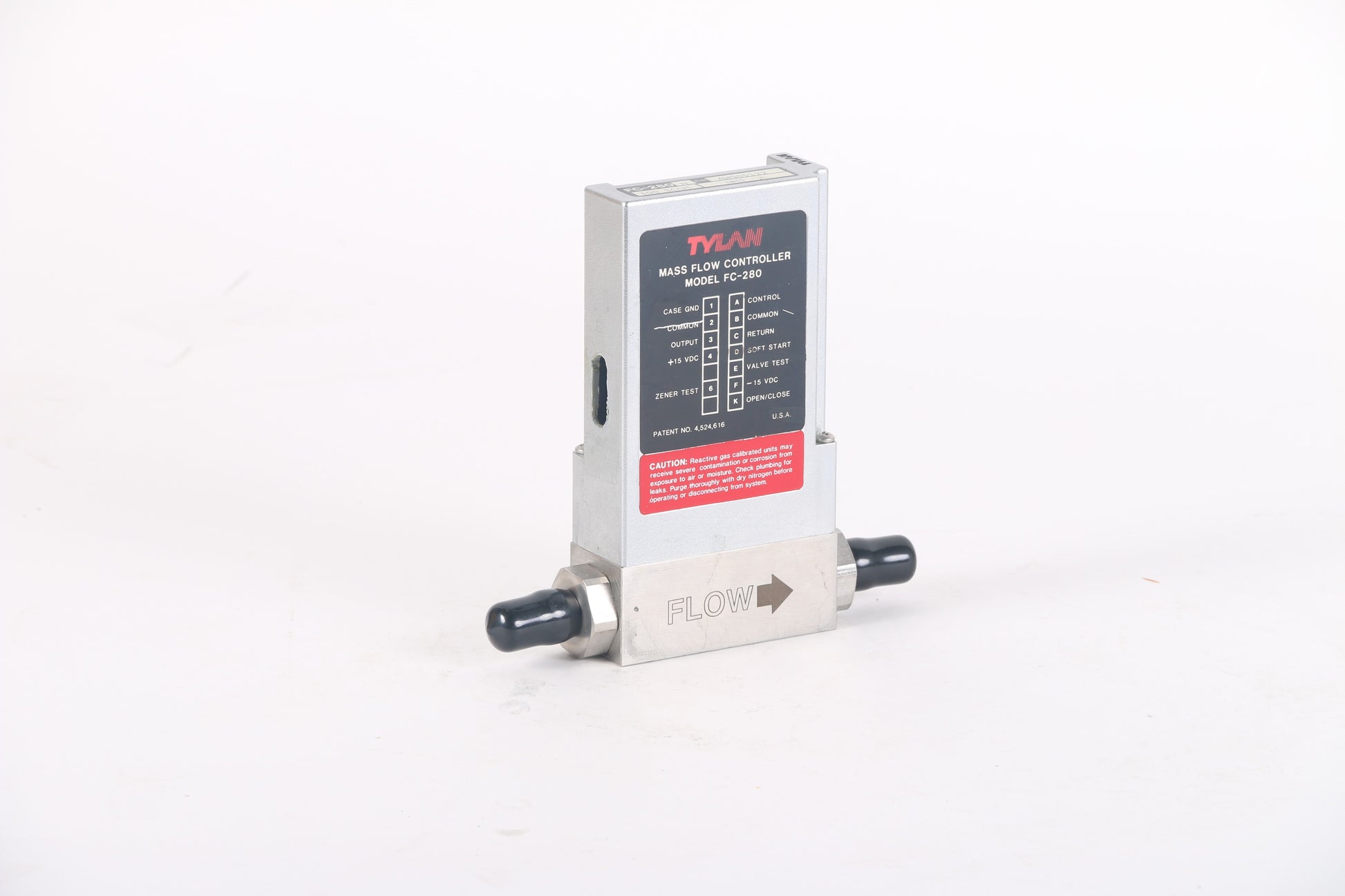 Tylan FC-280 N Mass Flow Controller 300 SCCM NH3 – NTC Tech