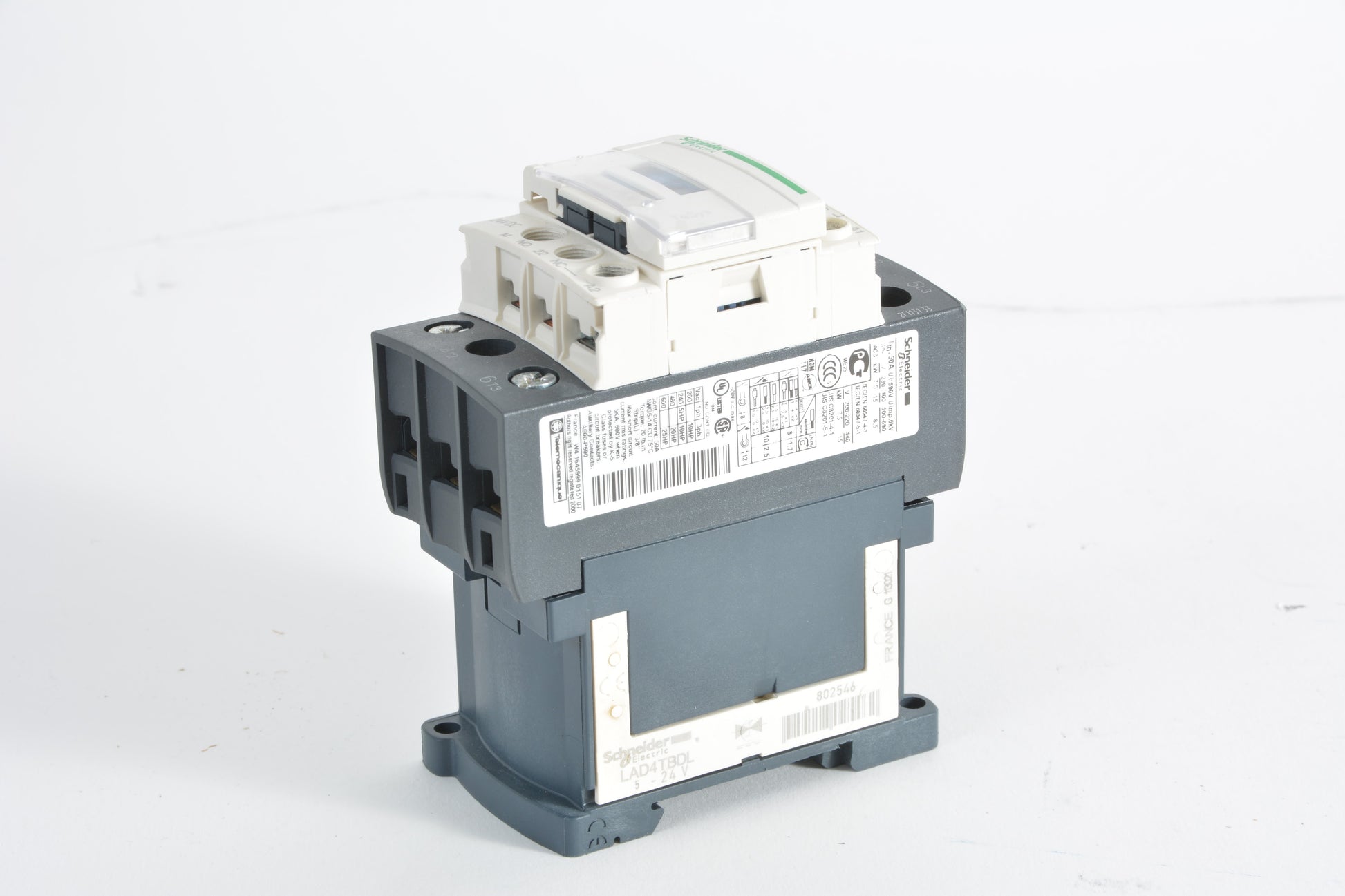 Schneider Electric TeSys D Contactor 3P (3 NO) - AC-3 440V 32A - 24V D ...