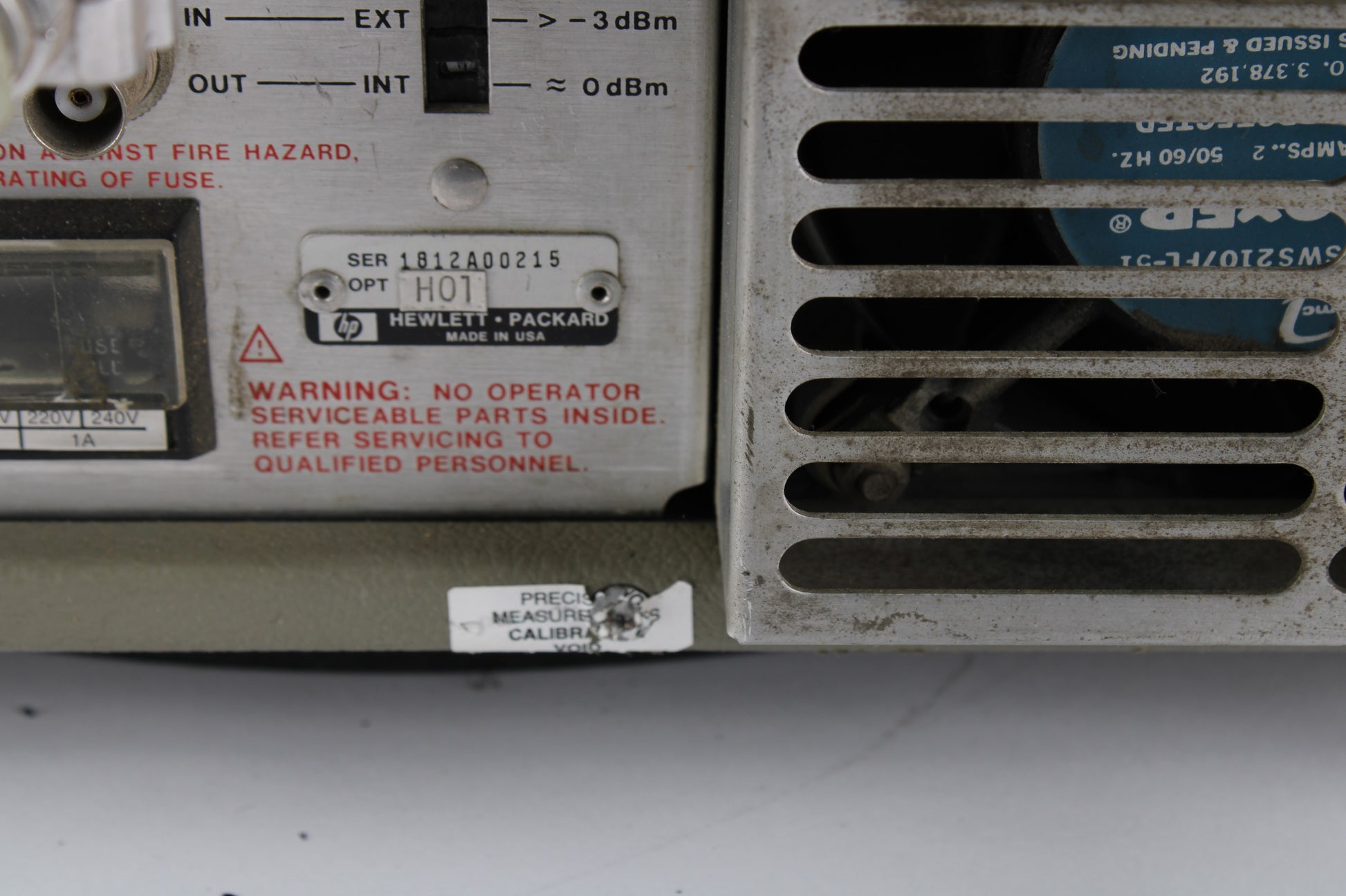 HP / Agilent / Keysight 85680A Spectrum Analyzer W/ 85662A Display ...