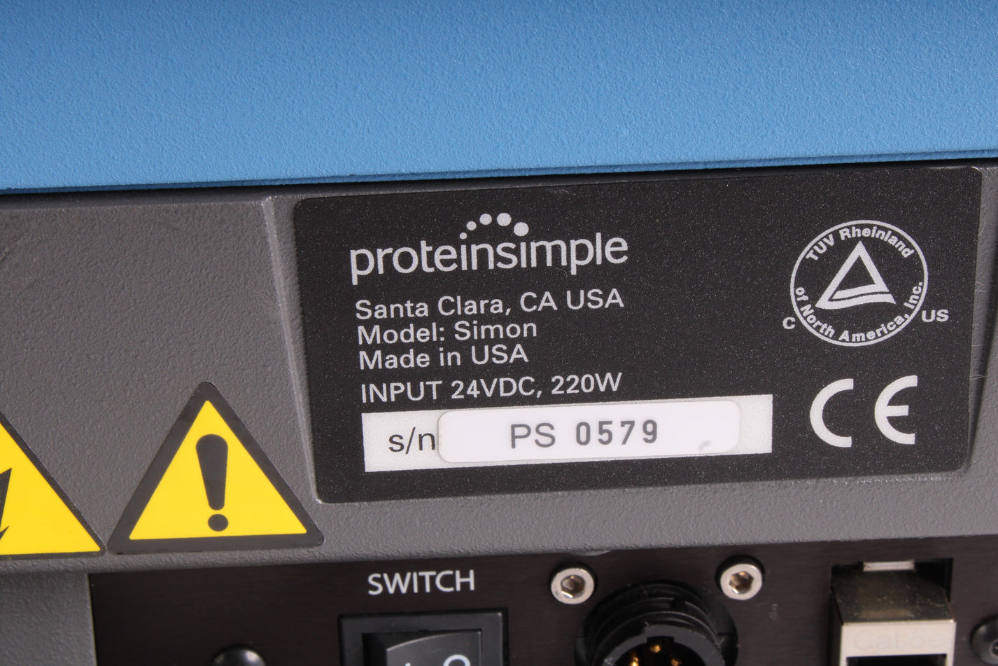 ProteinSimple Simon Western Blot System - AS IS – NTC Tech