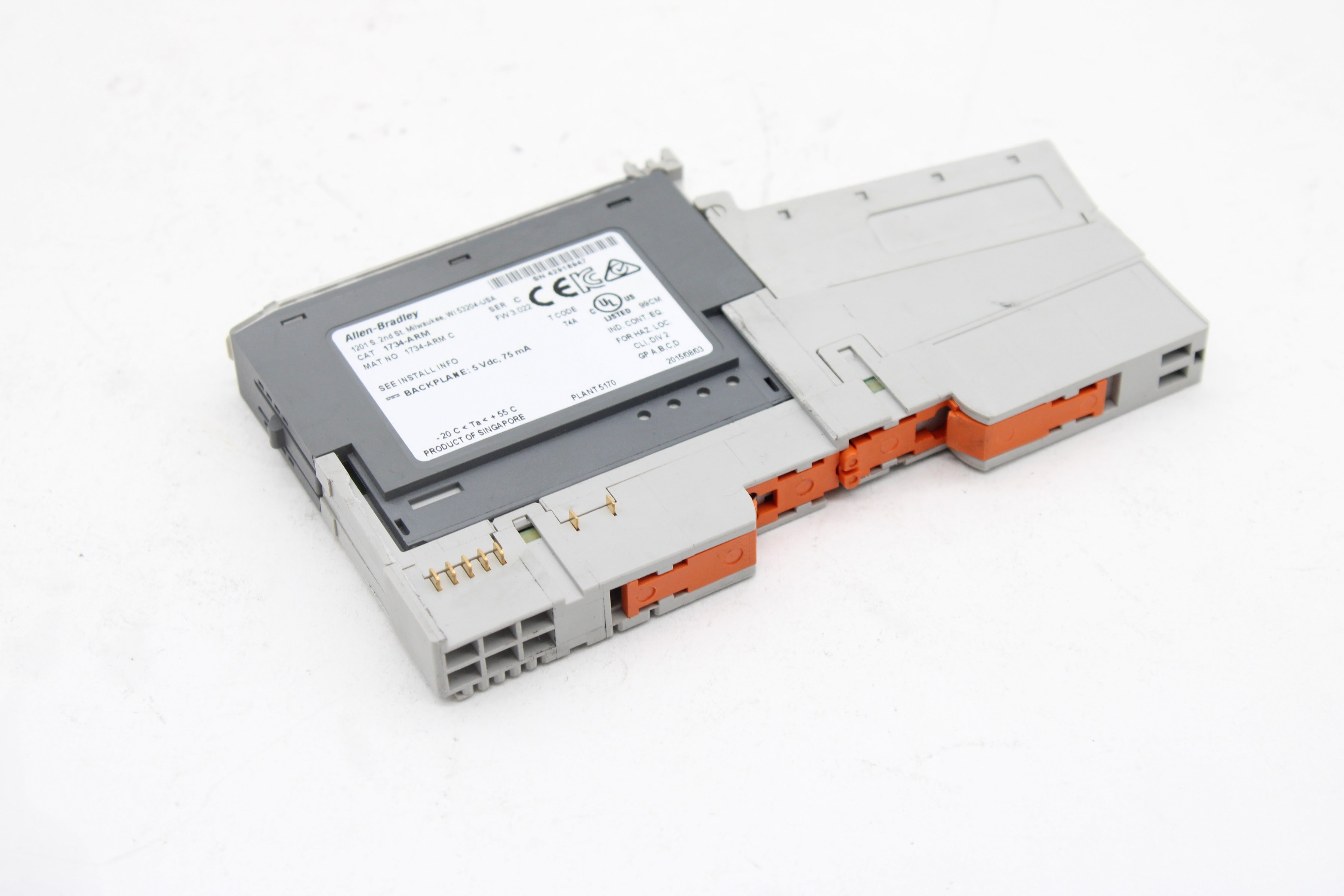 Allen Bradley 1734-ARM Ser C POINT I/O Address Reserve Module + 1734-M ...