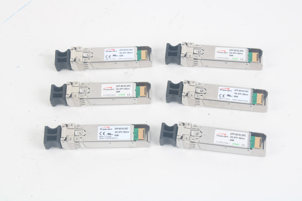 Gigalight GPP-85192-SRC Optic Transceiver Modules - Lot of 6 – NTC Tech
