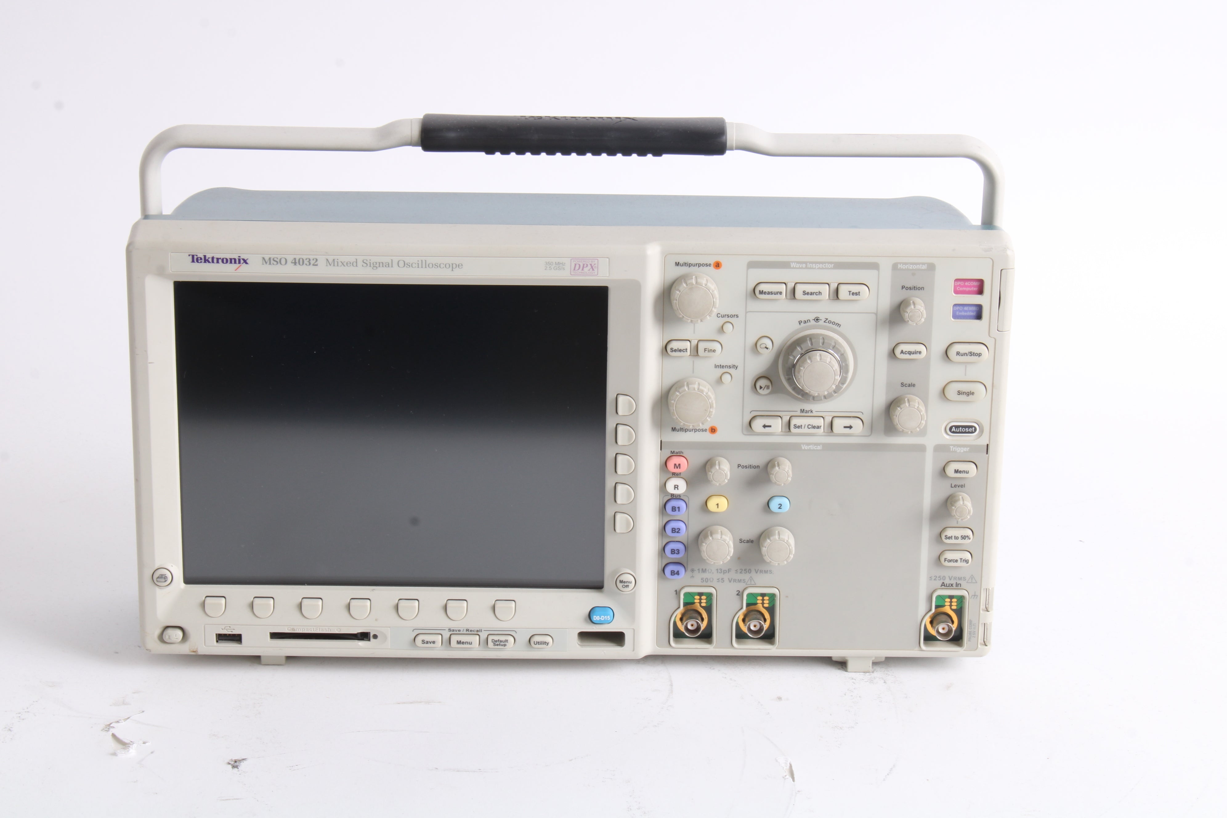 Tektronix MSO 4032 Signal Oscilloscope 350MHz 2.5GS/s- Opt: DPO4COMP ...